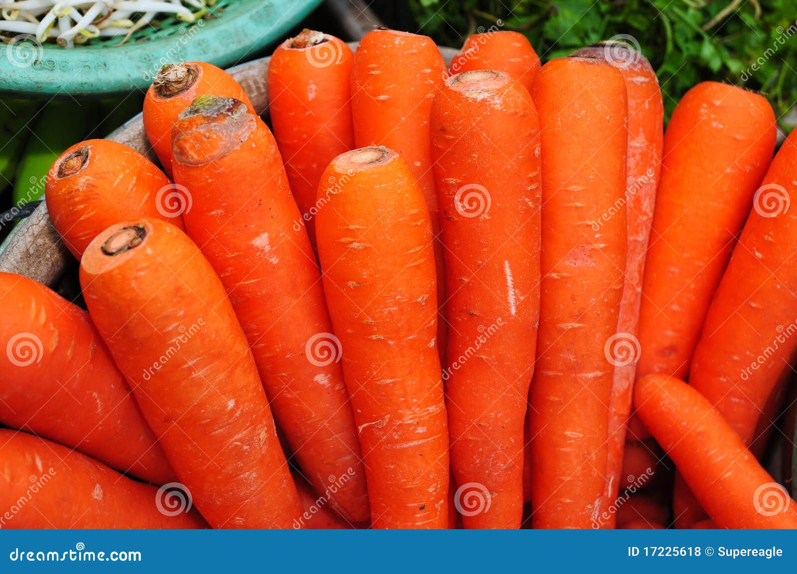 Carots stock photo. Image of plant, food, white, market - 17225618