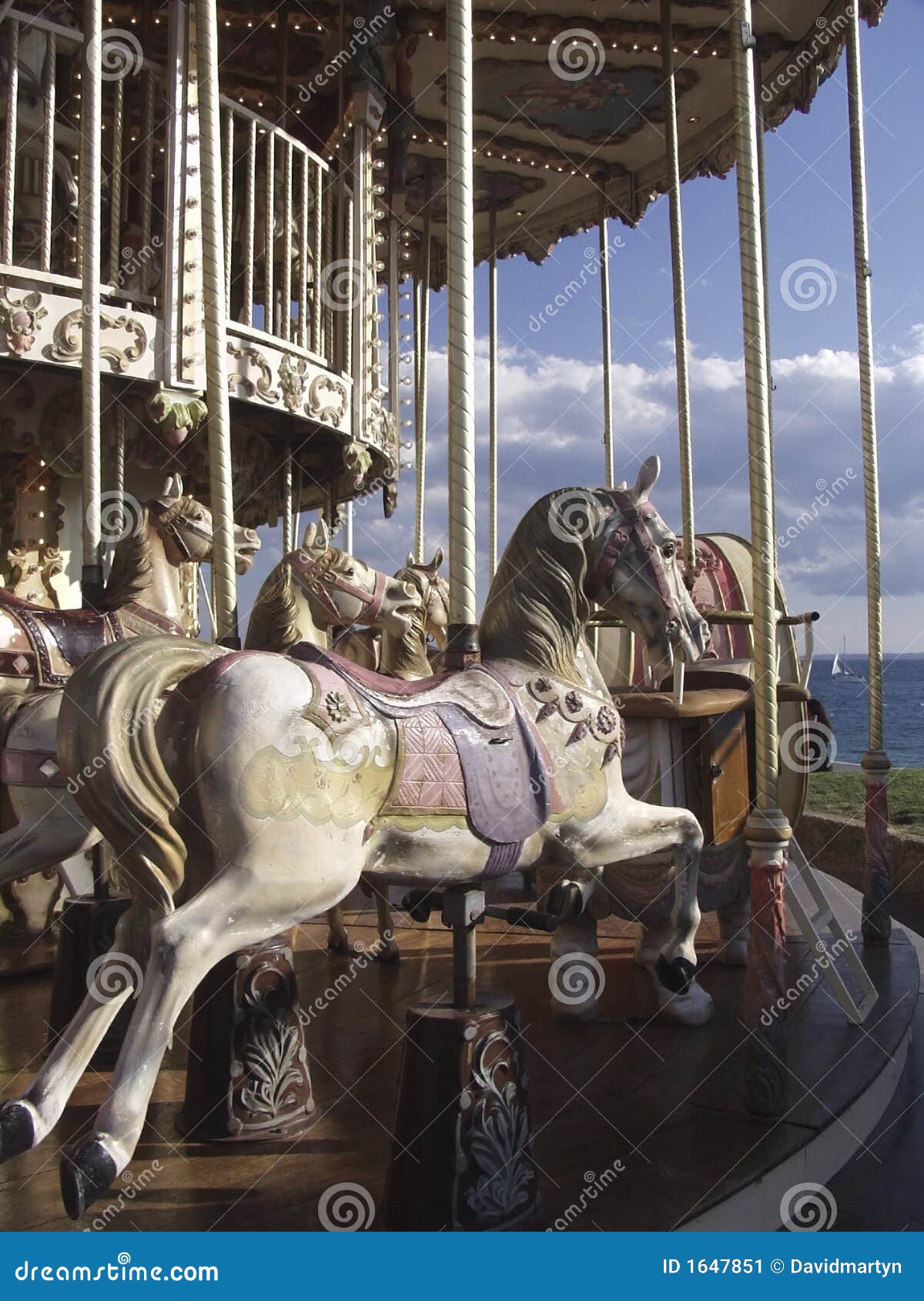 Carousel stock image. Image of coast, union, roundabout - 1647851