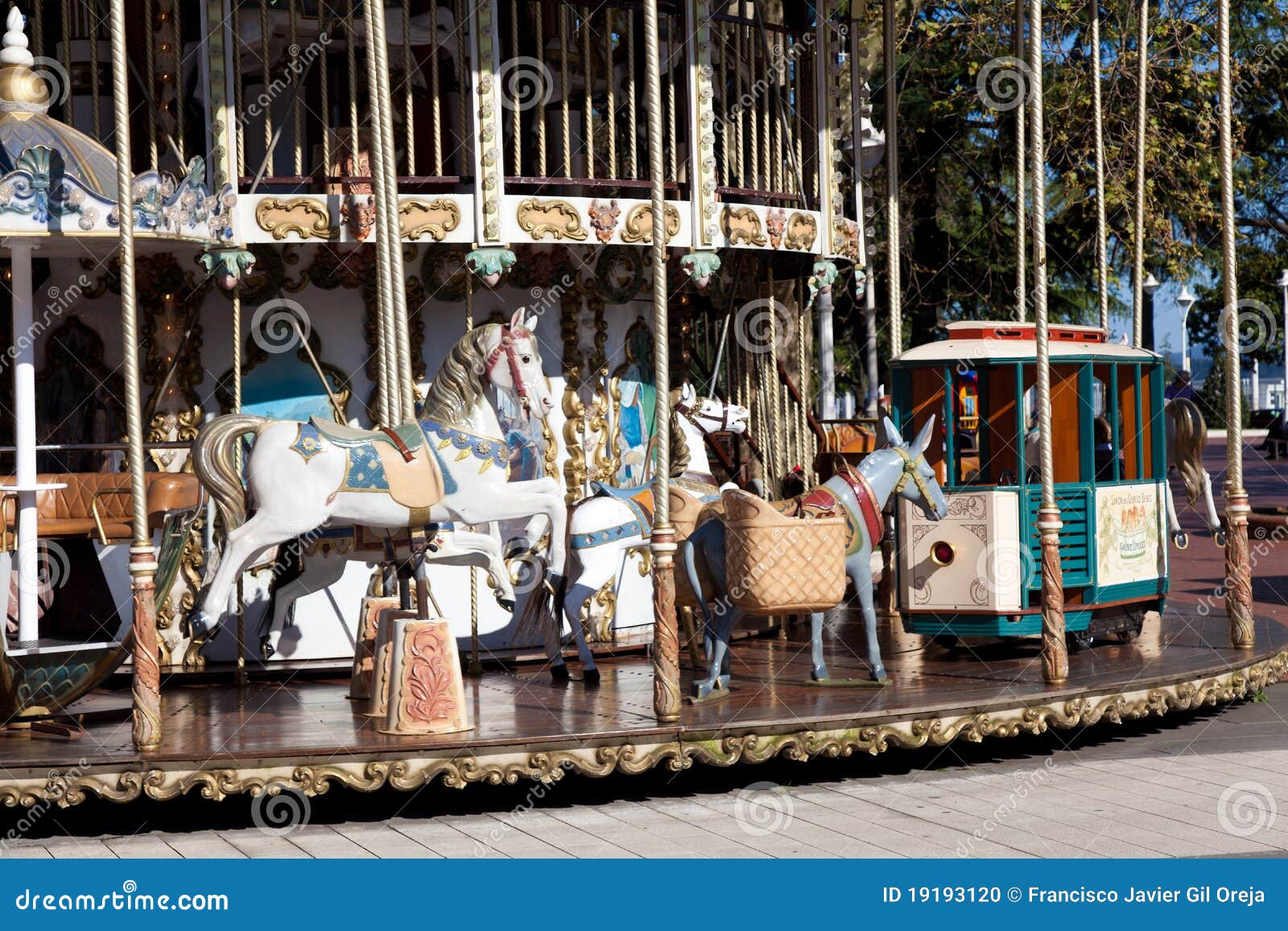 Carousel stock photo. Image of spain, city, santander - 19193120