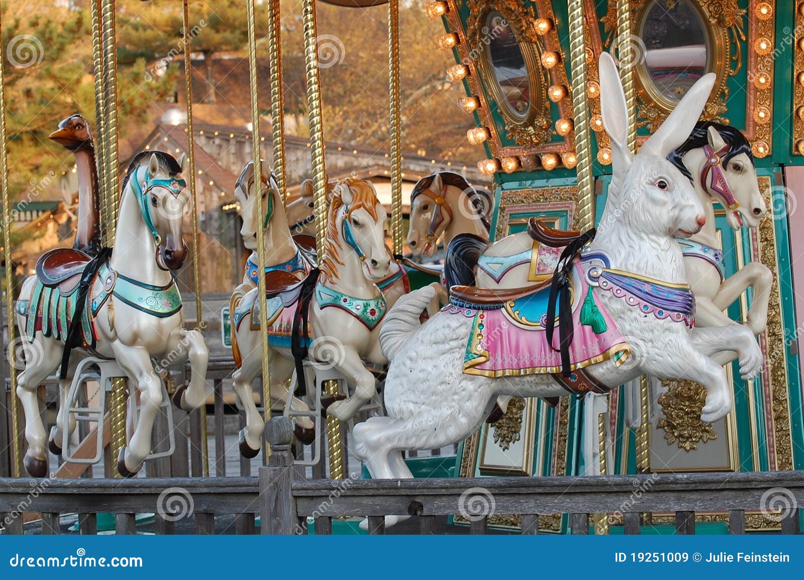 Carousel stock image. Image of fair, fairground, rabbit - 19251009