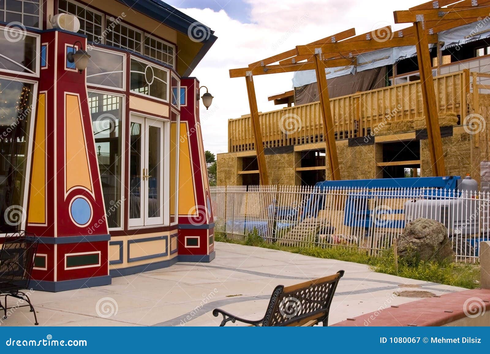 Carousel Building and the Construction Site Stock Image - Image of ... Carousel Building and the Construction Site Stock Image - Image of ...