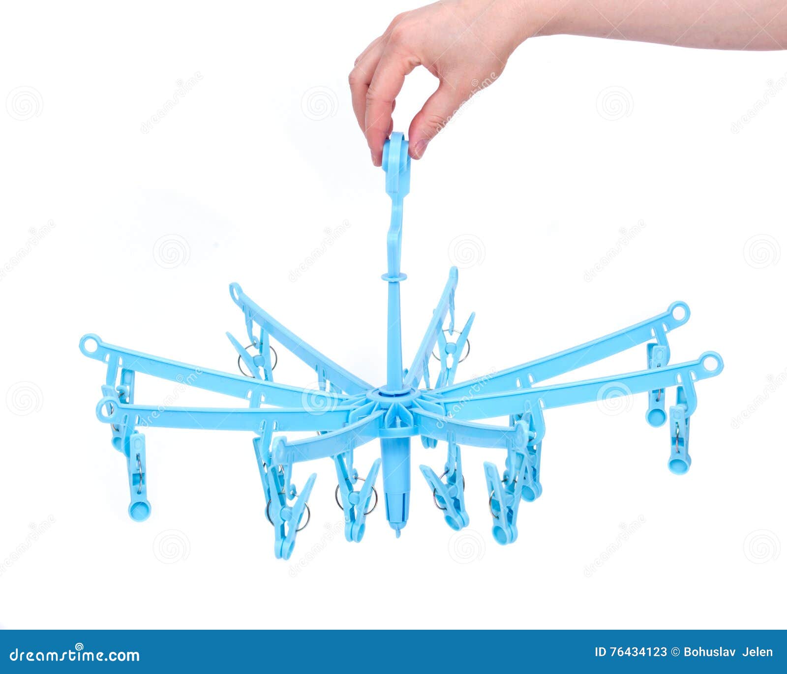Carousel Clothes Dryer, Plastic Drying Rack Stock Image - Image of ...