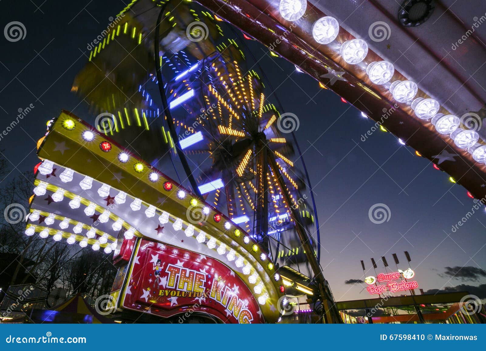Carousel editorial image. Image of entertainment, fair - 67598410