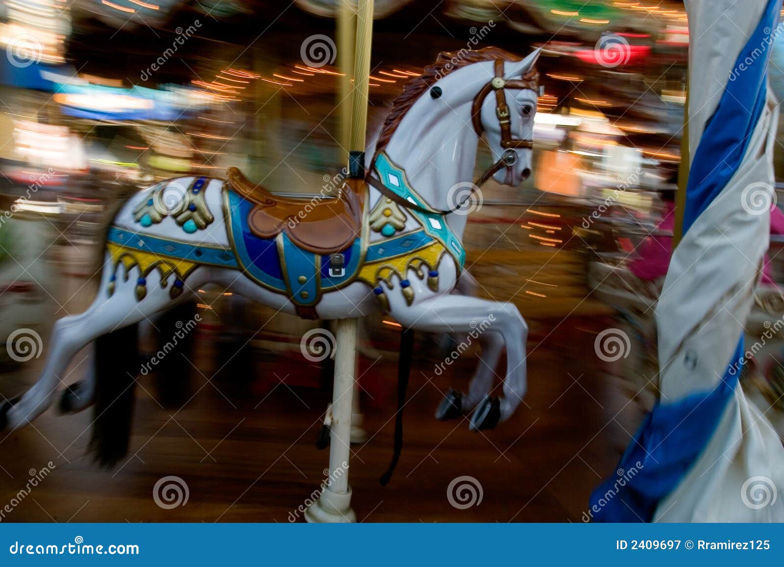 Carousel Horse stock image. Image of riding, circus, action - 2409697
