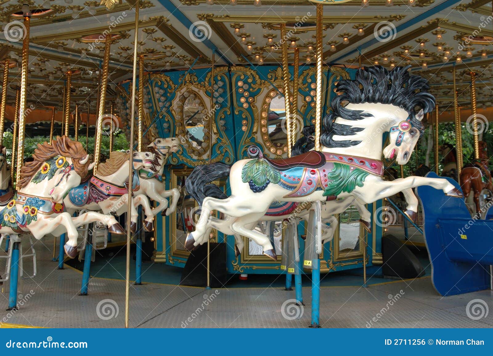 Carousel Horse Royalty Free Stock Image - Image: 2711256