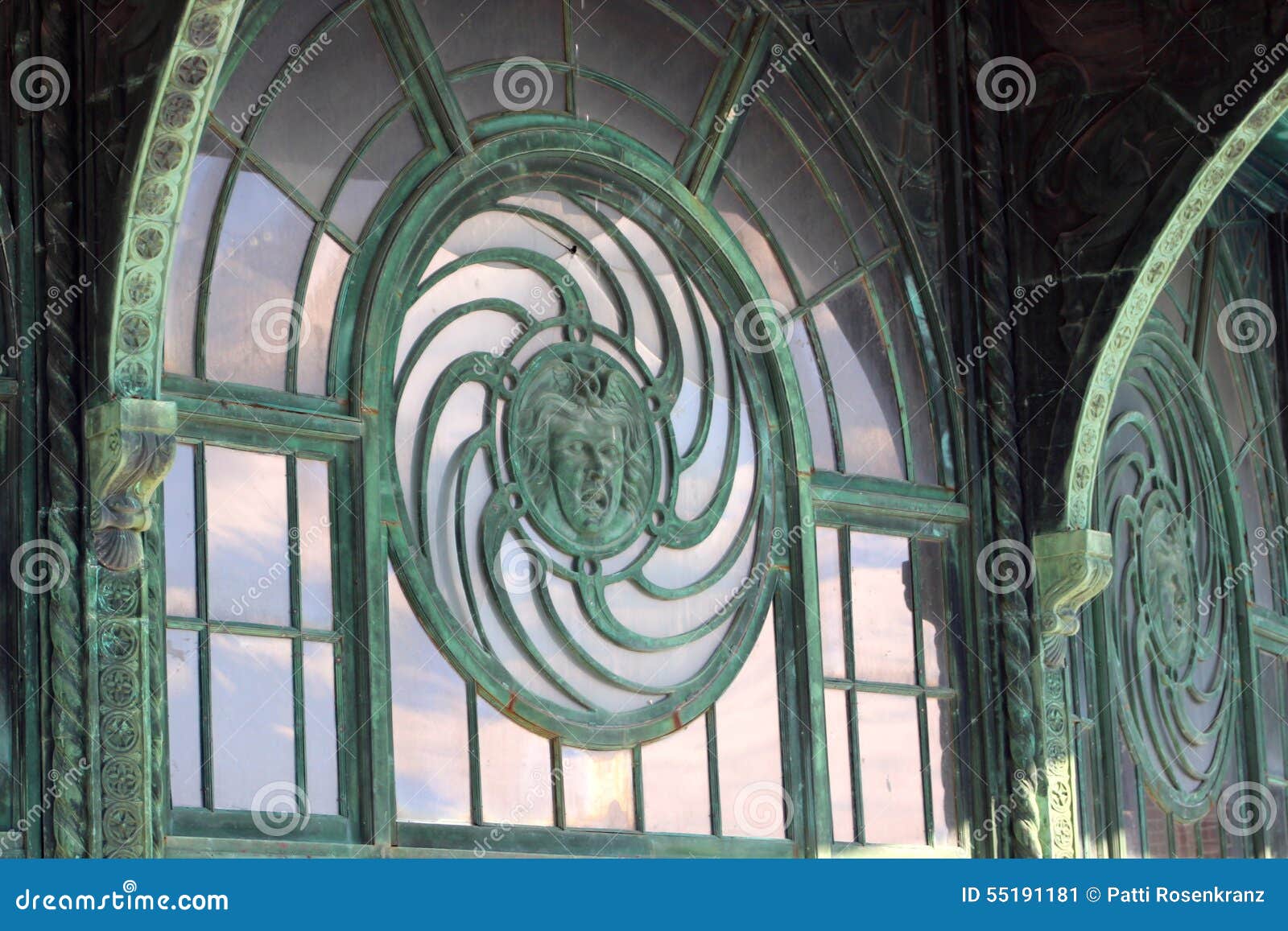 Medusa Carousel House Asbury Park New Jersey Stock Image - Image of ...