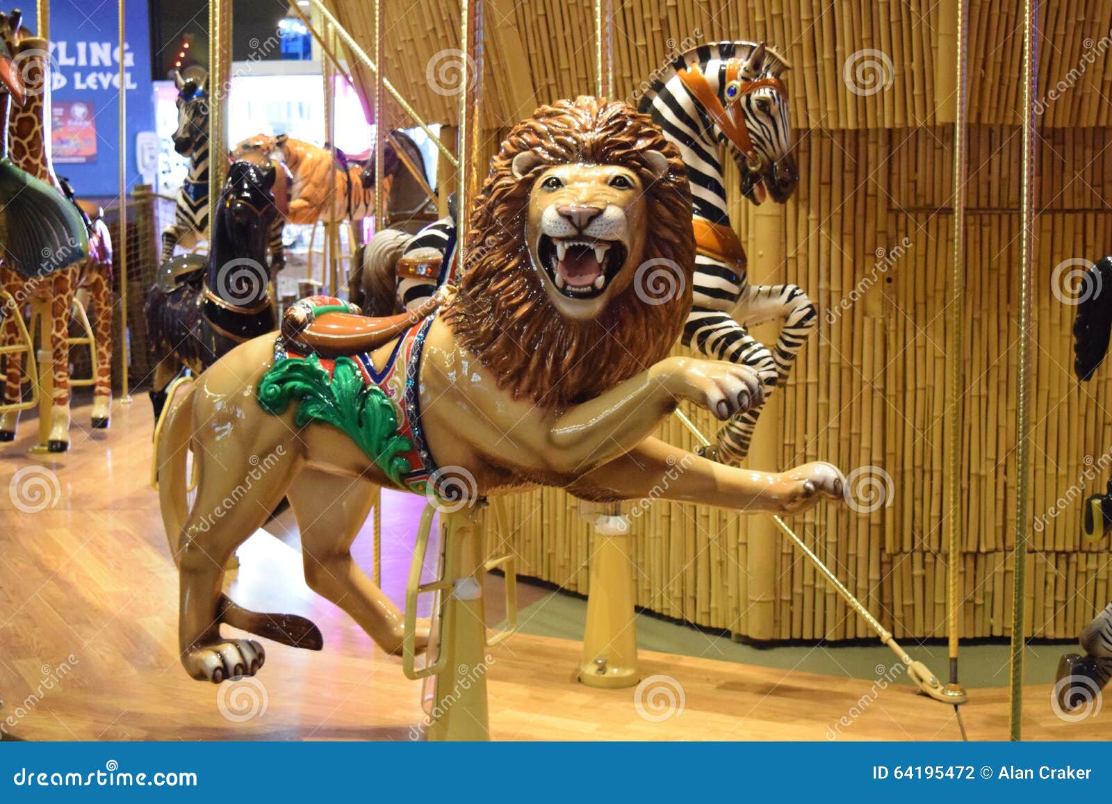 Carousel Lion Royalty-Free Stock Photography | CartoonDealer.com #307439