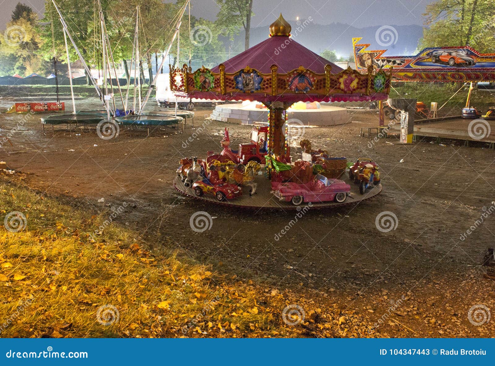 Carousel machine editorial stock photo. Image of editorial - 104347443
