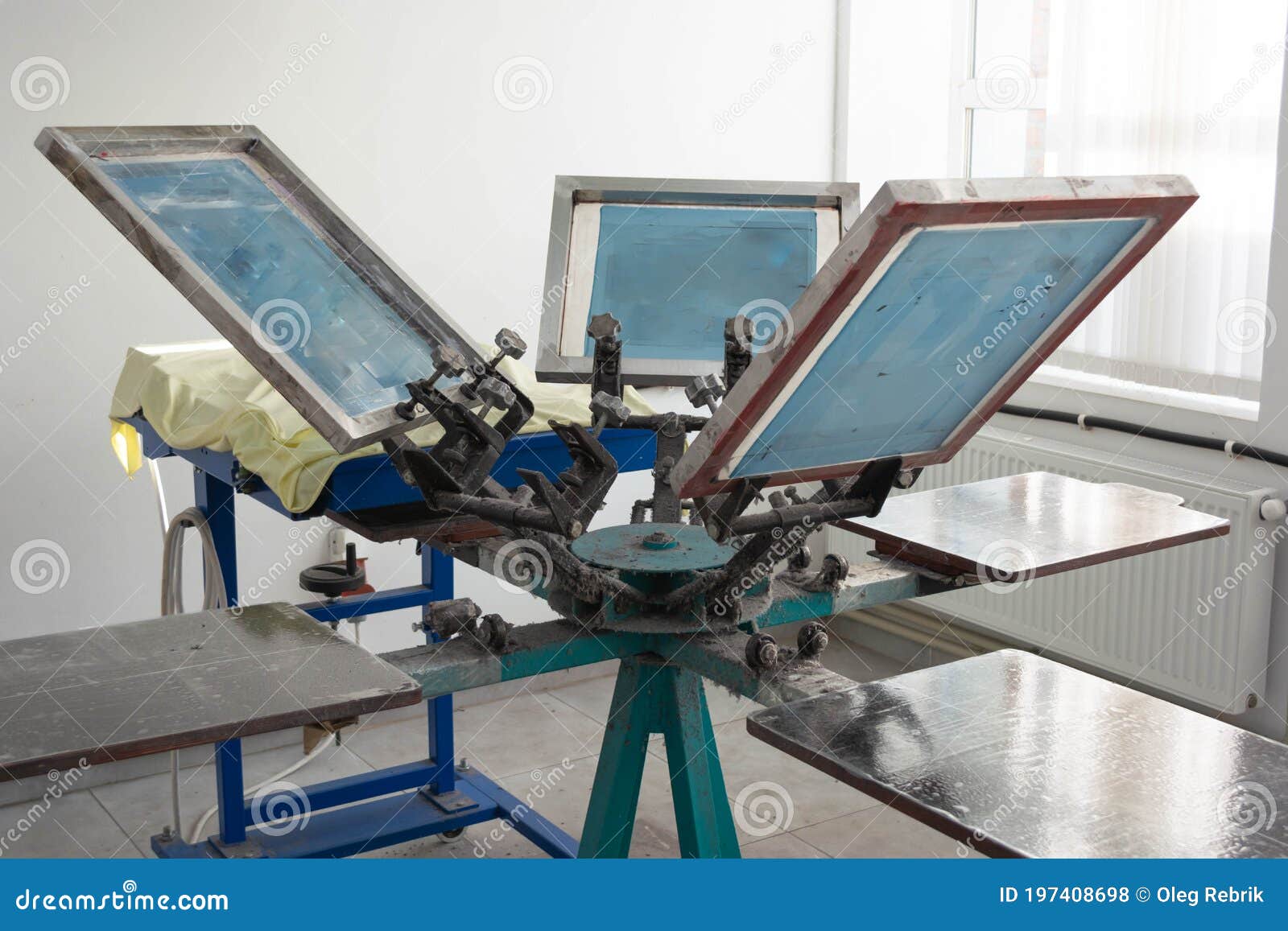 Silk Screen Printing Royalty-Free Stock Photo | CartoonDealer.com #1421313