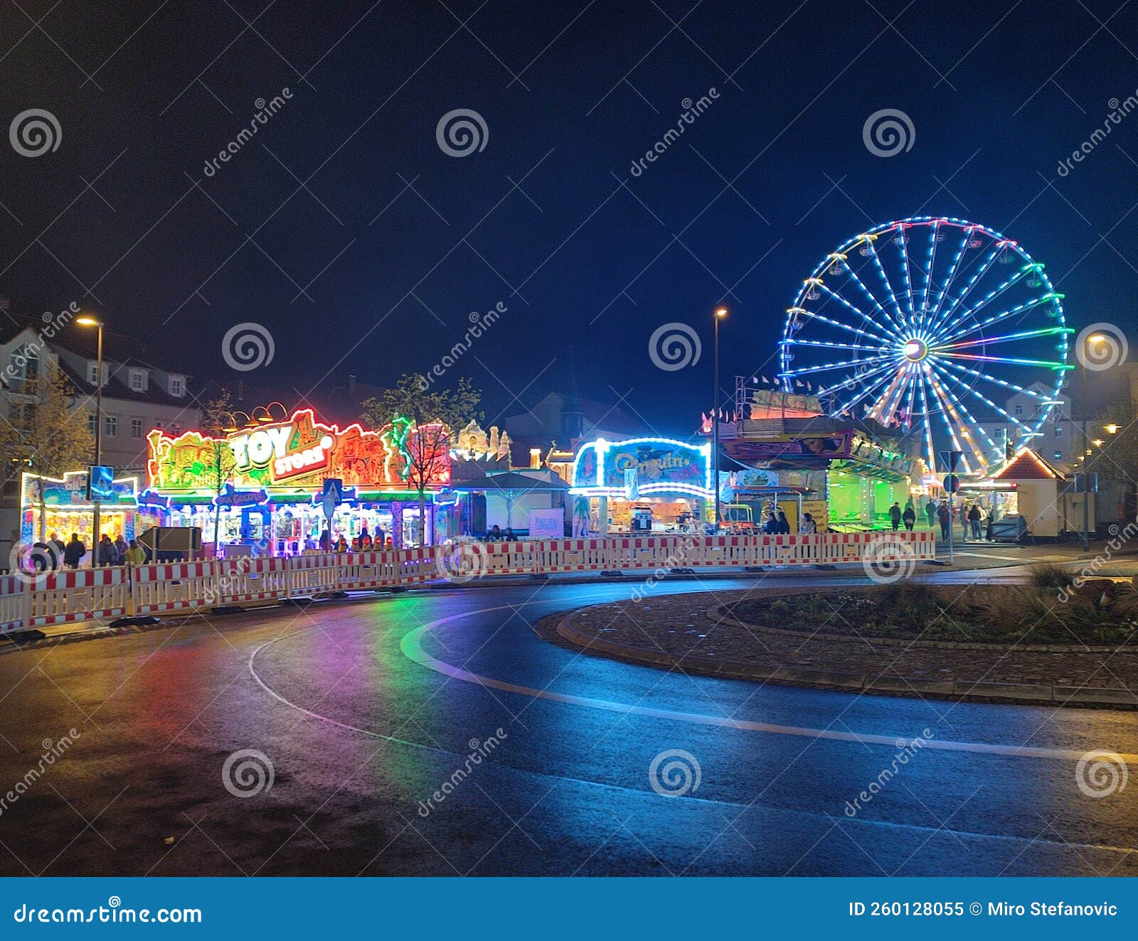 Carousel At The Inside The Dream Island Theme Park Editorial Photo ...