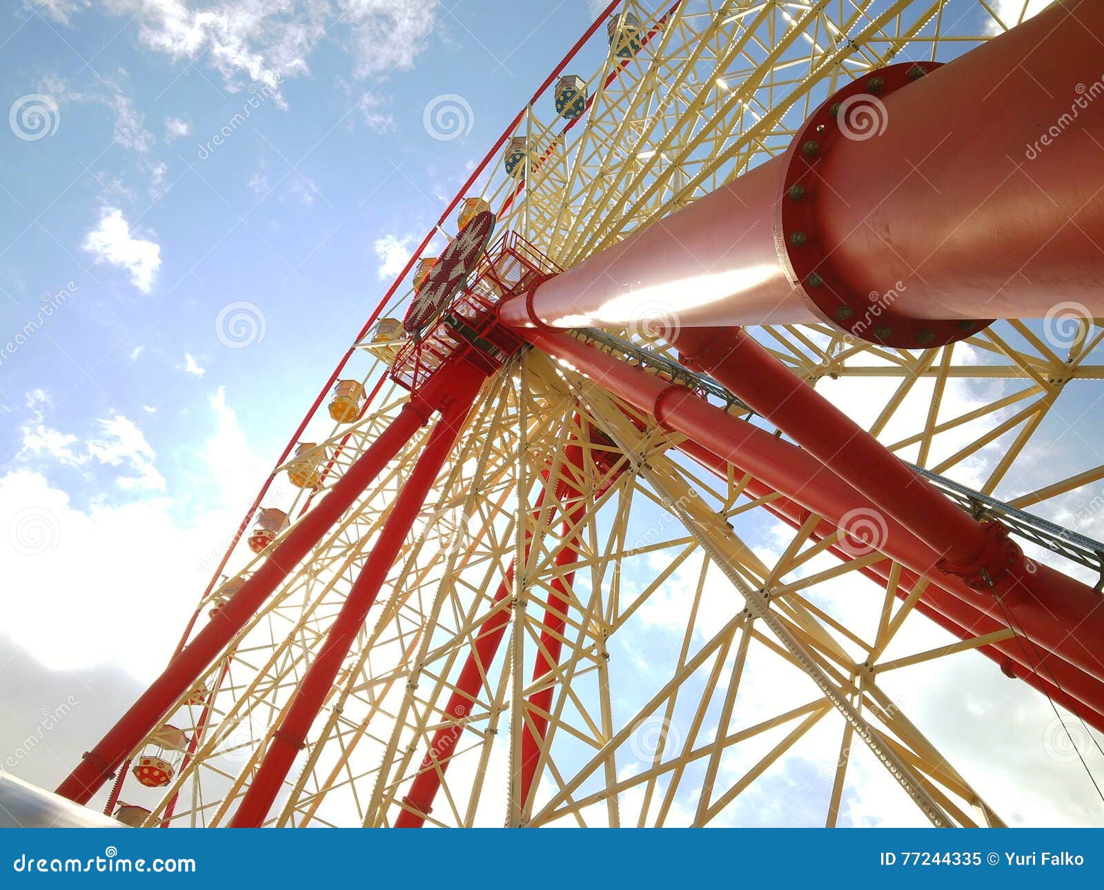 Carousel editorial image. Image of white, carousel, blue - 77244335