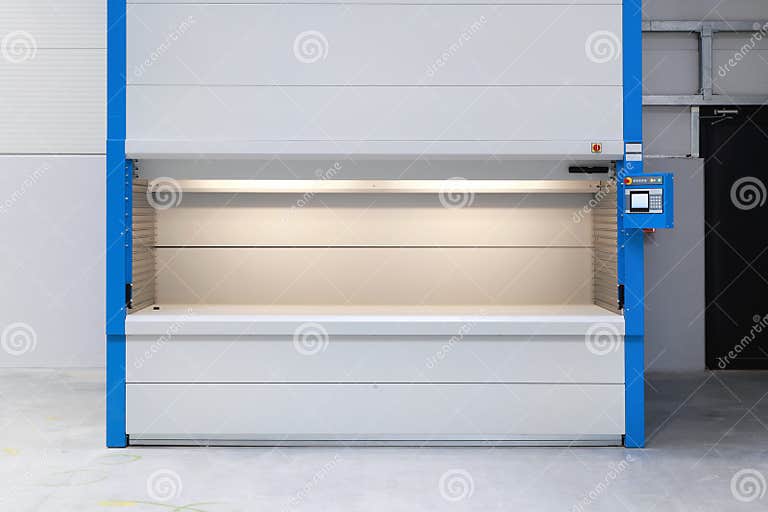 Carousel shelving stock photo. Image of automated, workstation - 31972204