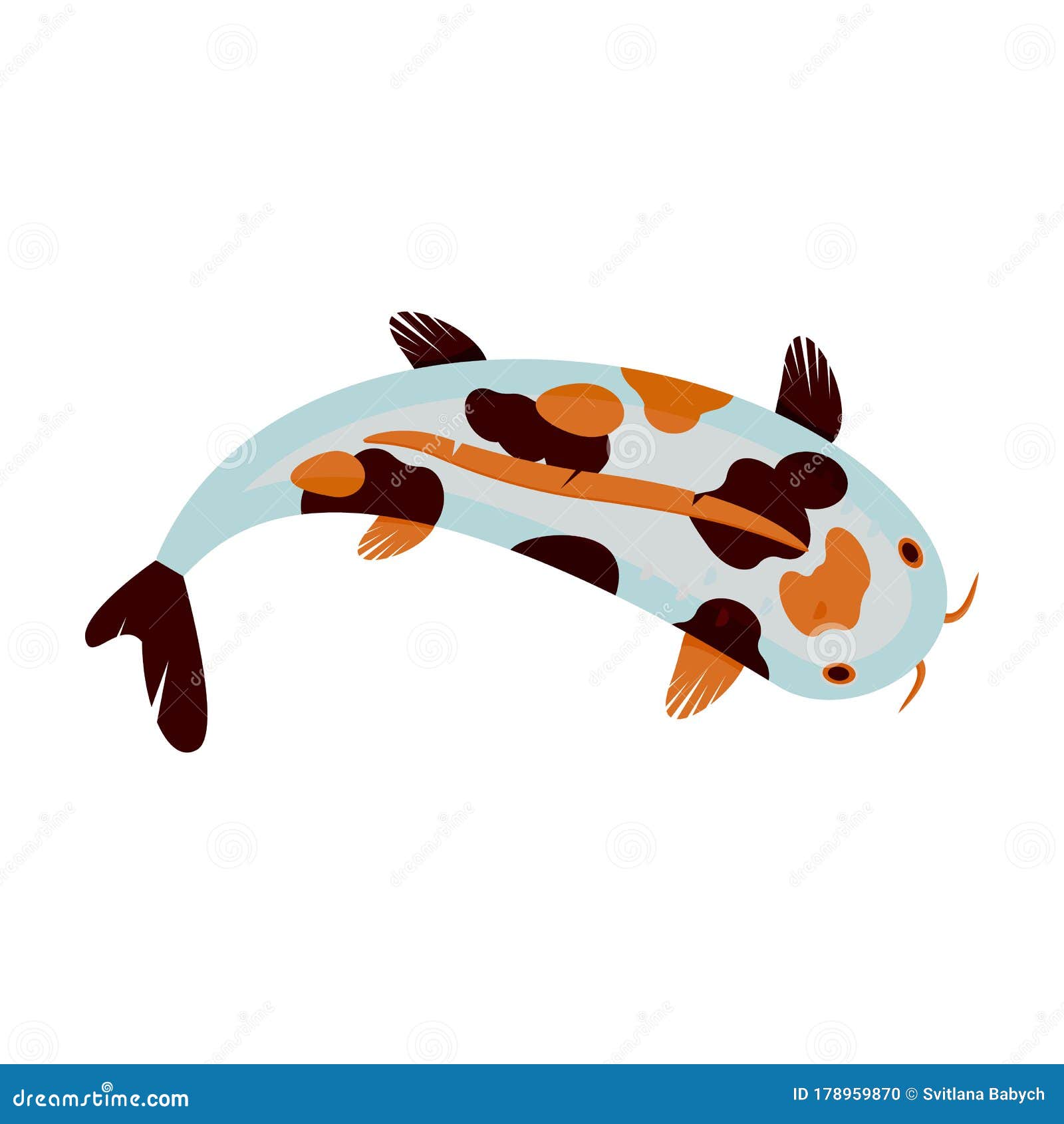 Carp, Vector Cartoon Illustration | CartoonDealer.com #65882899
