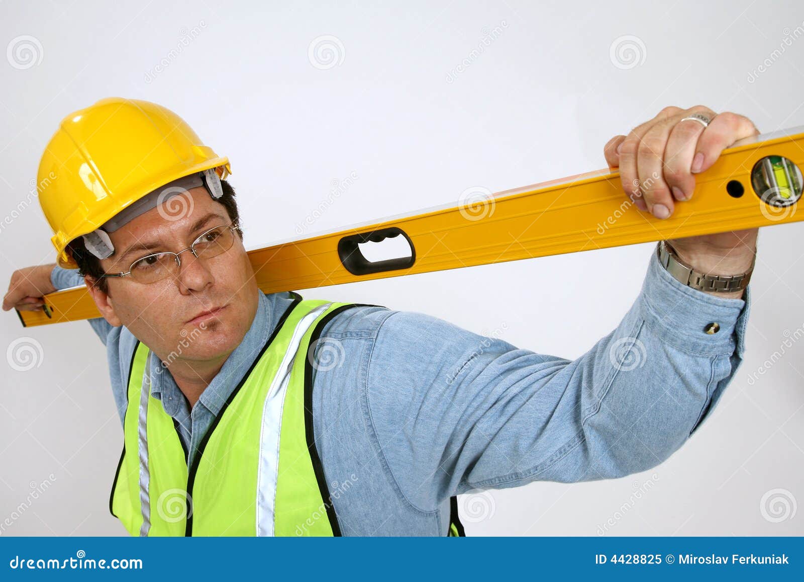 Carpenter stock image. Image of skilled, tool, building - 4428825