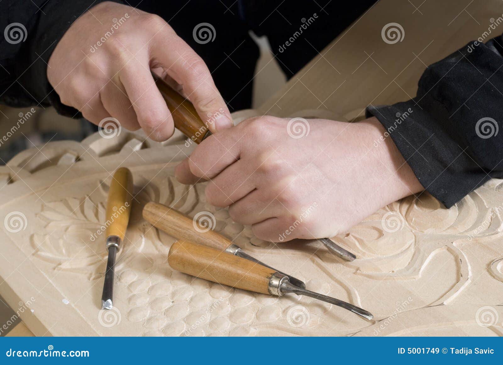 Carpenter stock image. Image of chisel, woodworking, objects - 5001749