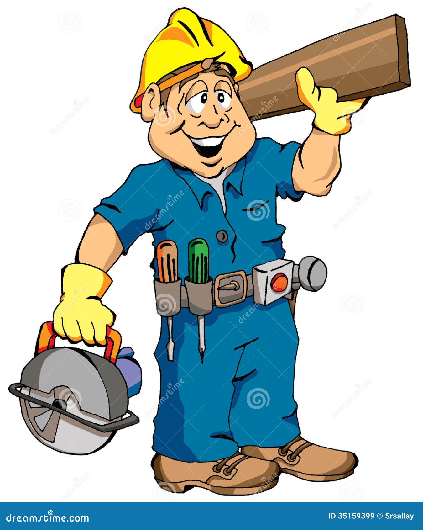 Carpenter Cartoons, Illustrations & Vector Stock Images - 24889 ...