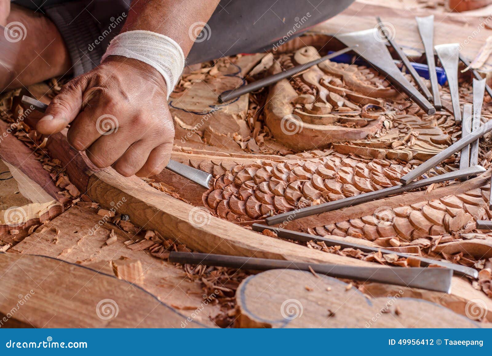 Carpenter and carve work stock photo. Image of board - 49956412