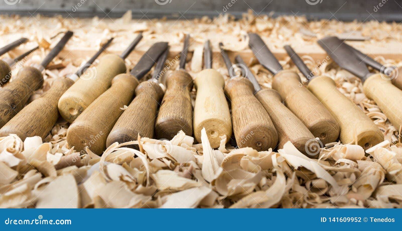 Carpenter chisel set stock photo. Image of industry - 141609952