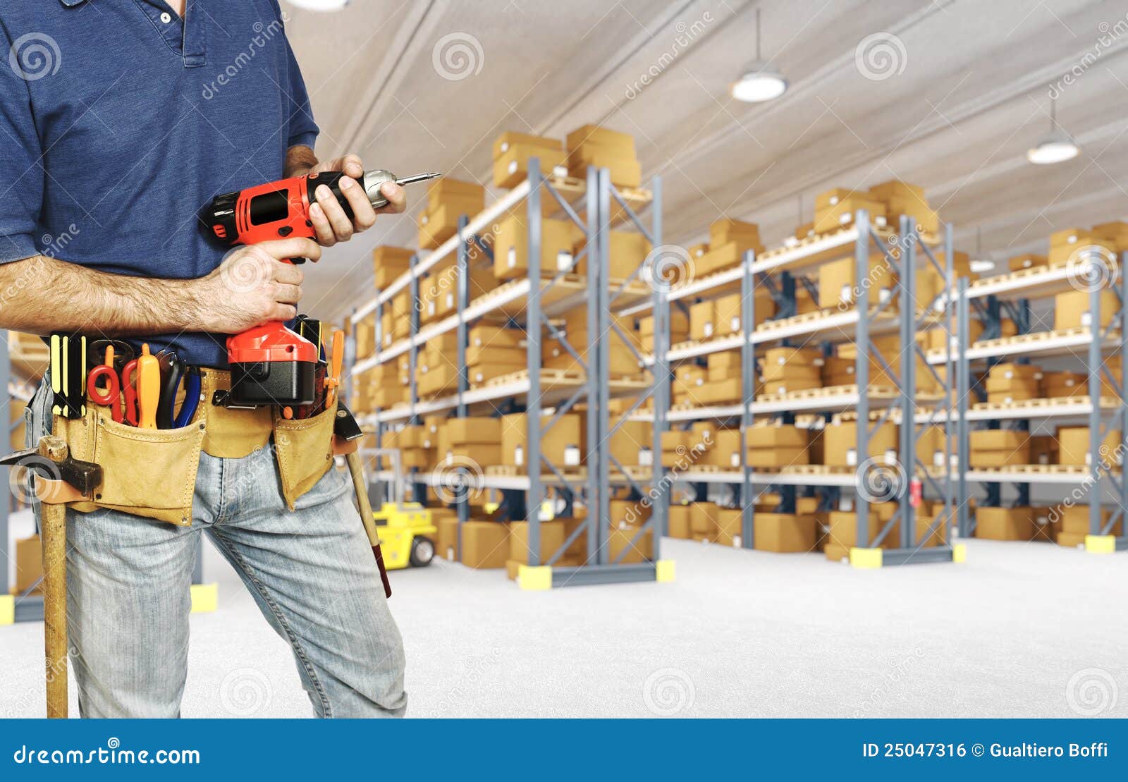 Carpenter on duty stock photo. Image of duty, contruction - 25047316