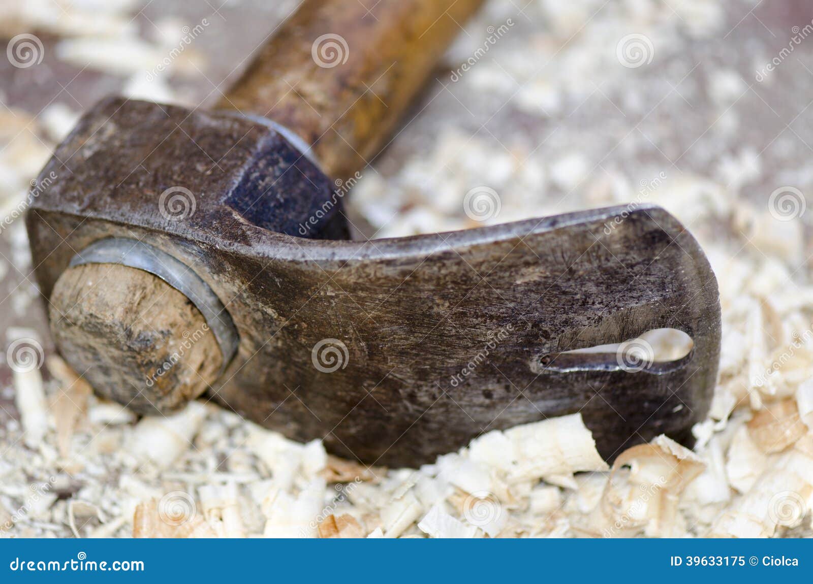 Carpenter hammer stock image. Image of hammer, carpenter - 39633175