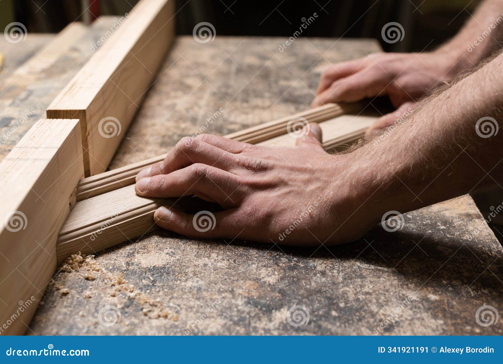 Carpenter Holds Stop Sign Stock Image | CartoonDealer.com #26794531