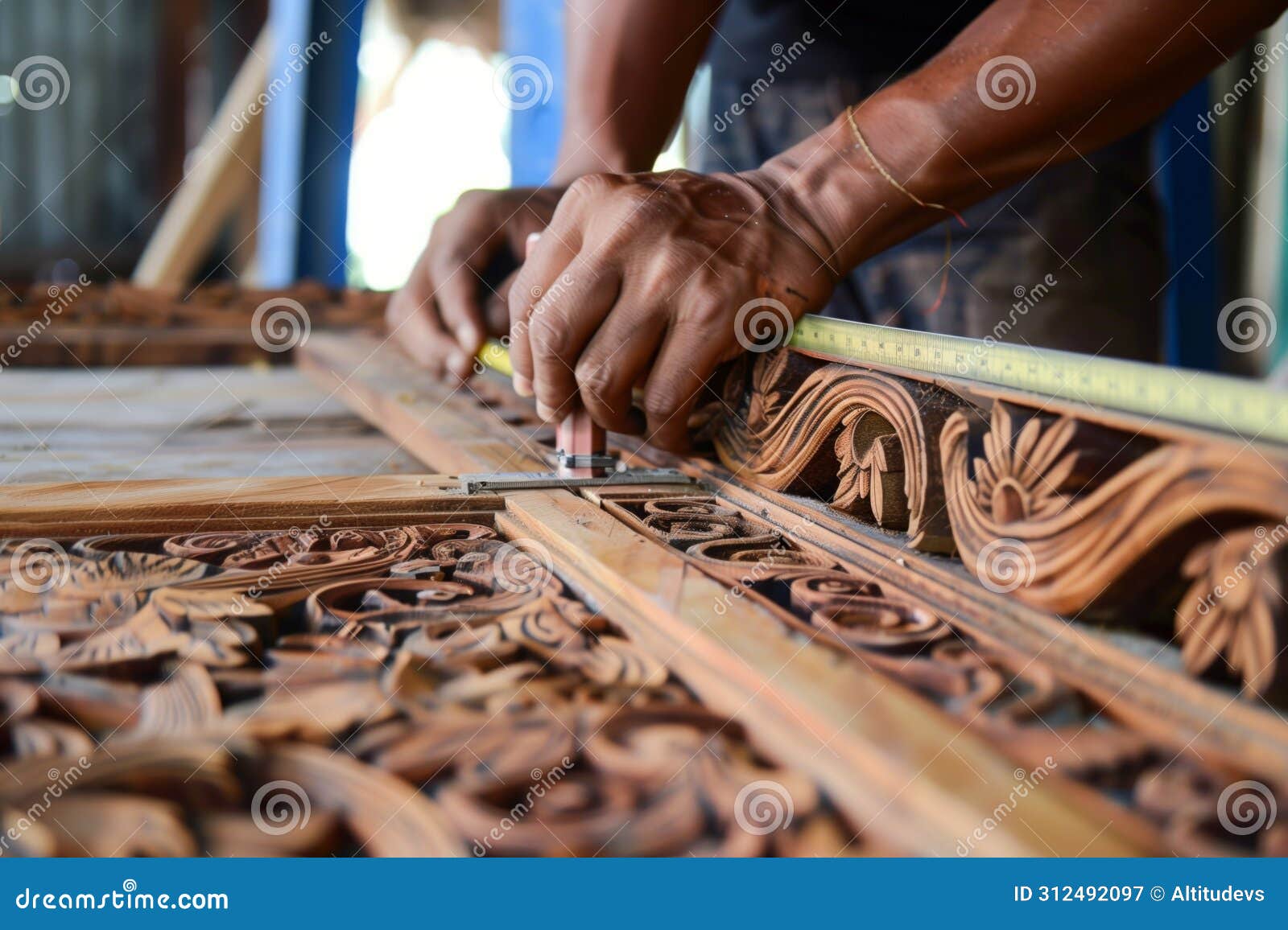 Measuring Angles. An Important Lesson. Little Girl Preparing For ...