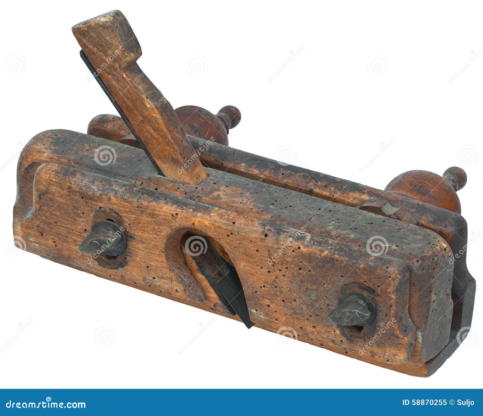 Carpenter Plane Cutout stock image. Image of wooden, isolated - 58870255