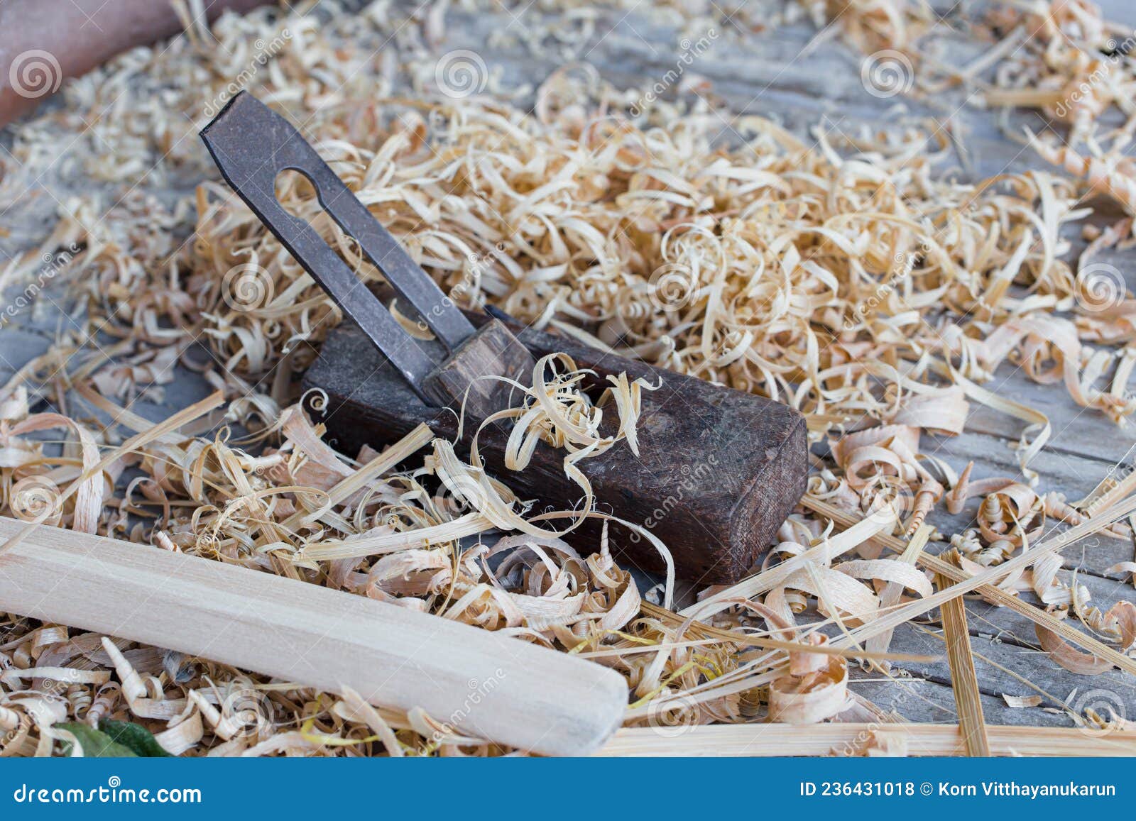 Carpenter Plane or Planer Manual Traditional Style Tool for Thai Wood ...