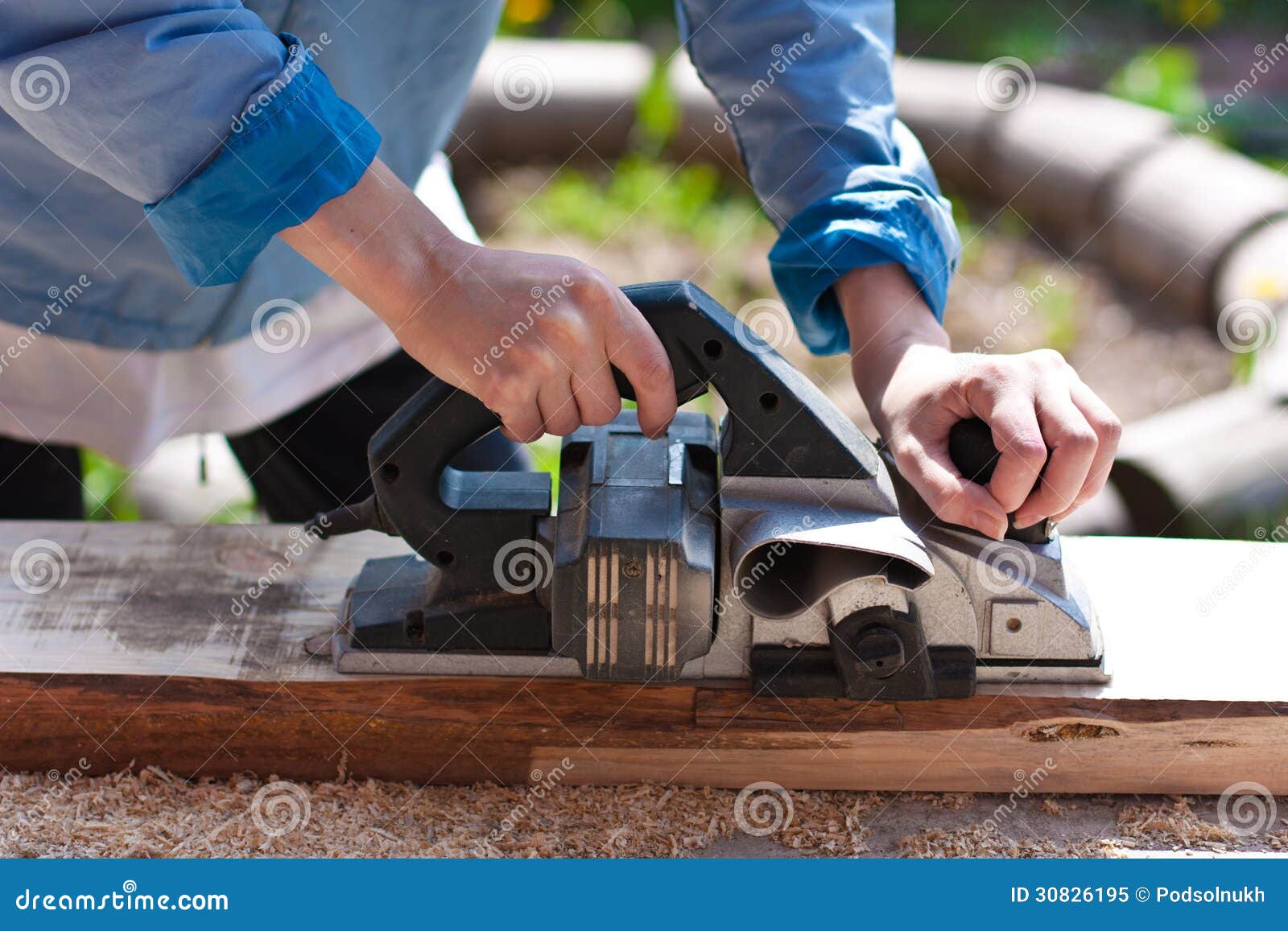 Carpenter with planes stock image. Image of craftsmanship - 30826195