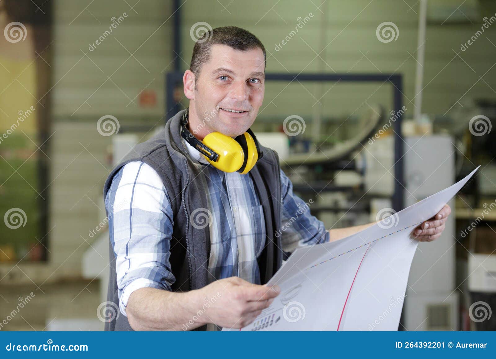 Carpenter Planning New Diy Project Stock Image - Image of craftsmanship ...