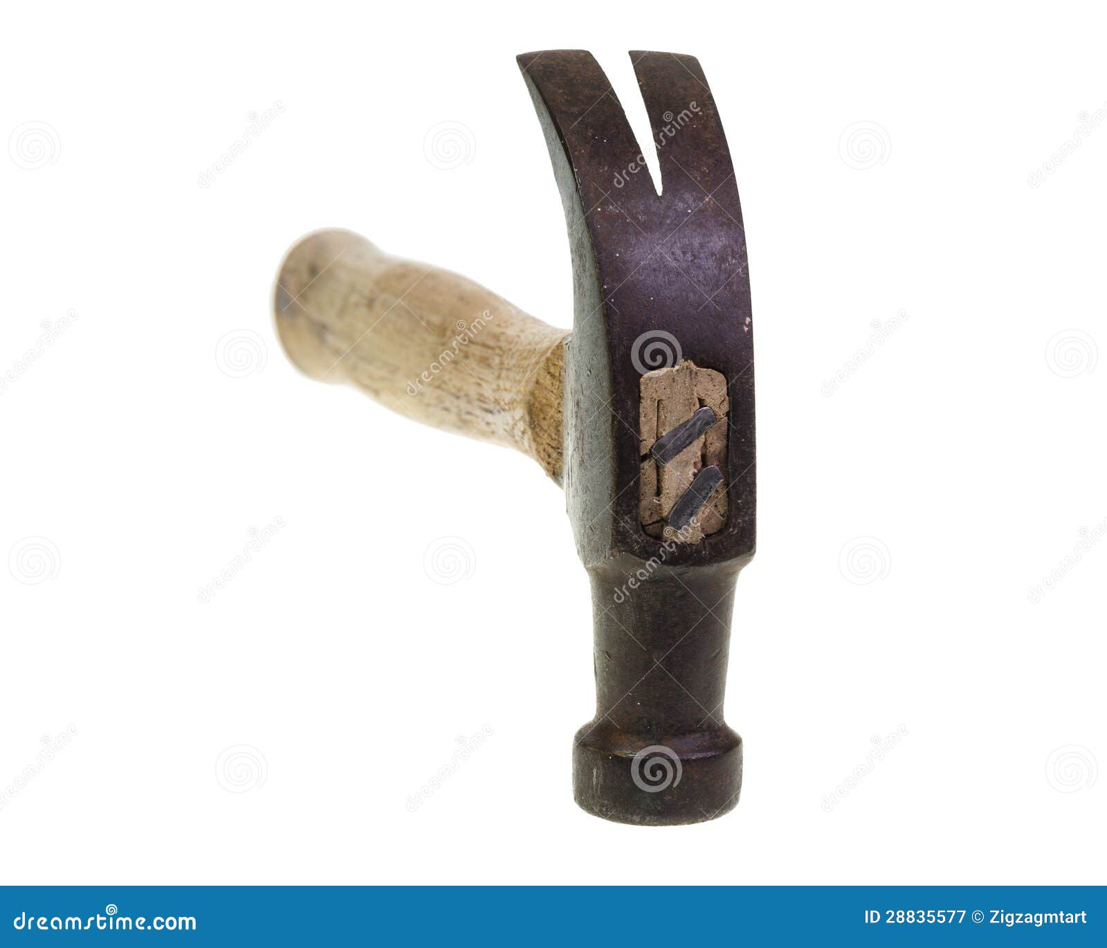 Carpenter S Hammer Isolated on White Stock Image - Image of tools, iron ...