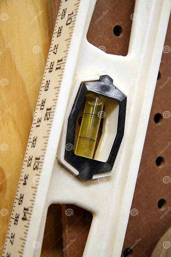 A carpenter s level stock photo. Image of balance, builder - 1492948