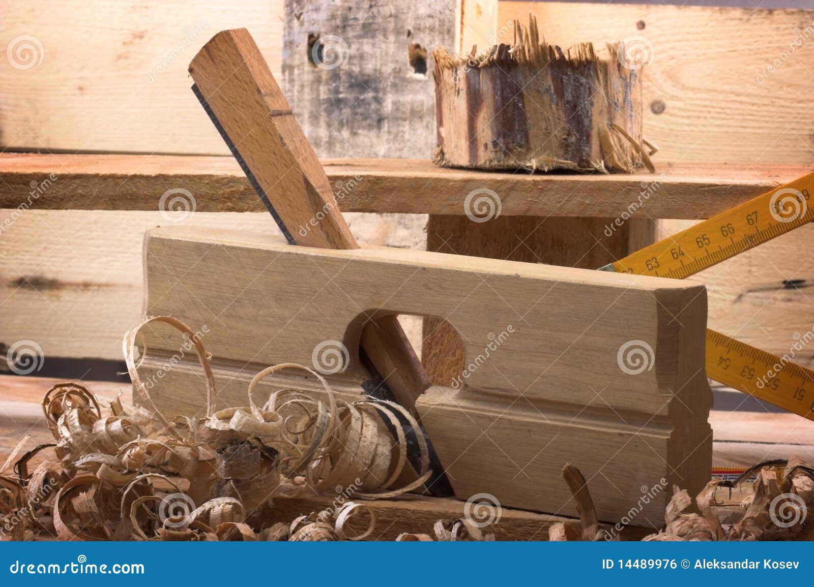Carpenter s plane stock photo. Image of work, trade, construction ...