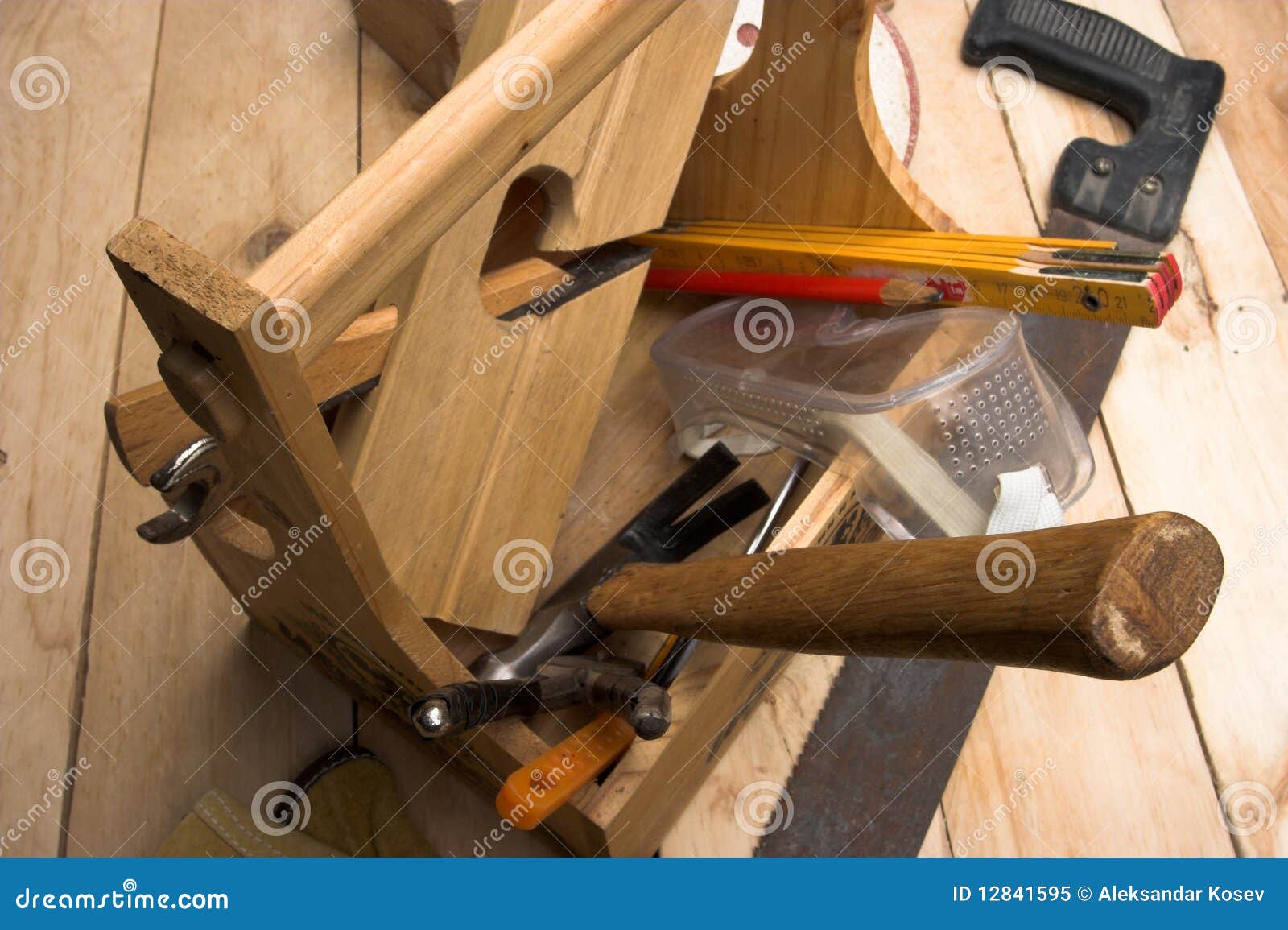 Carpenter s tool stock image. Image of carpentry, equipment - 12841595