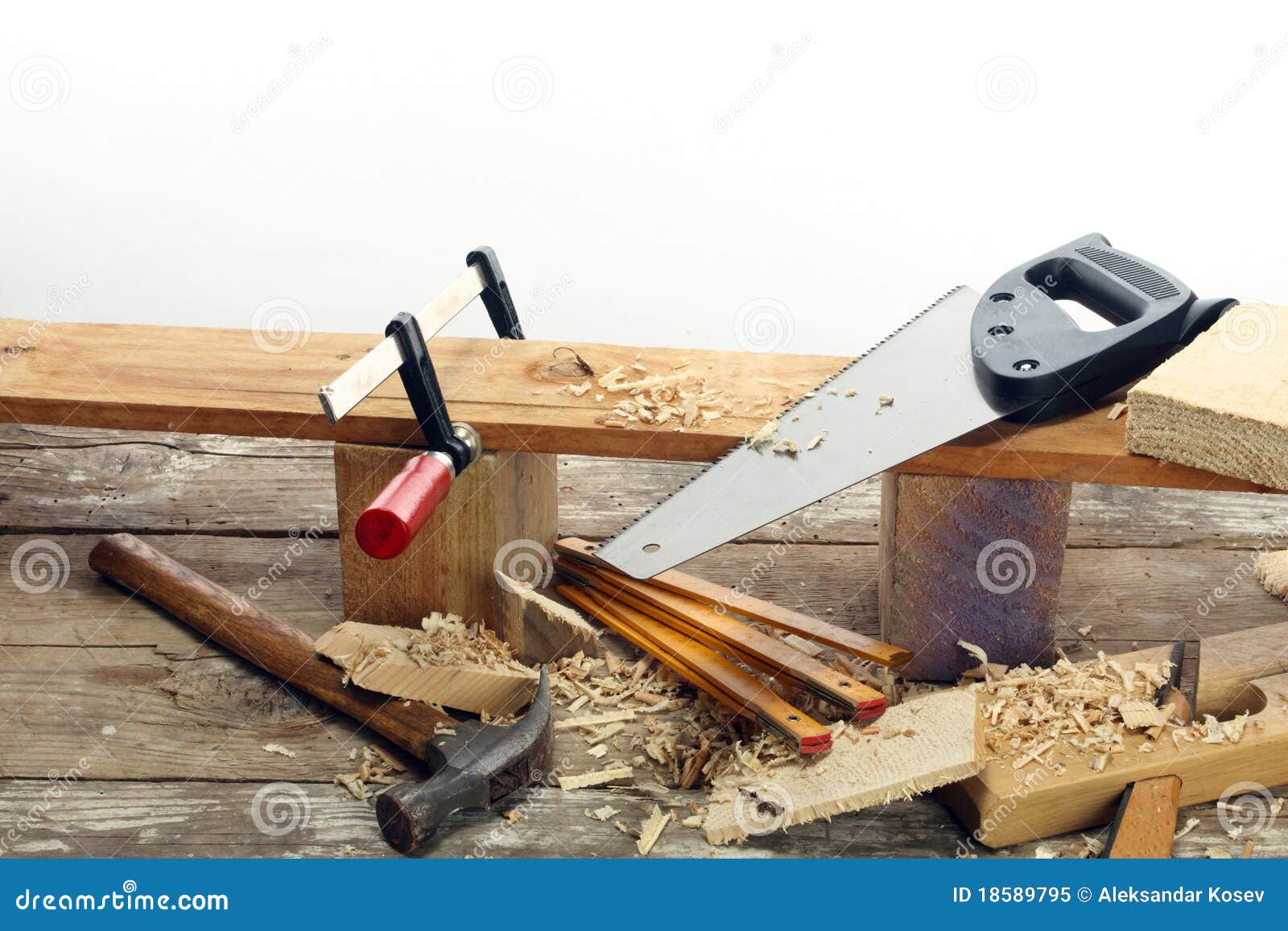 Carpenter s tools stock image. Image of carpentry, surface - 18589795