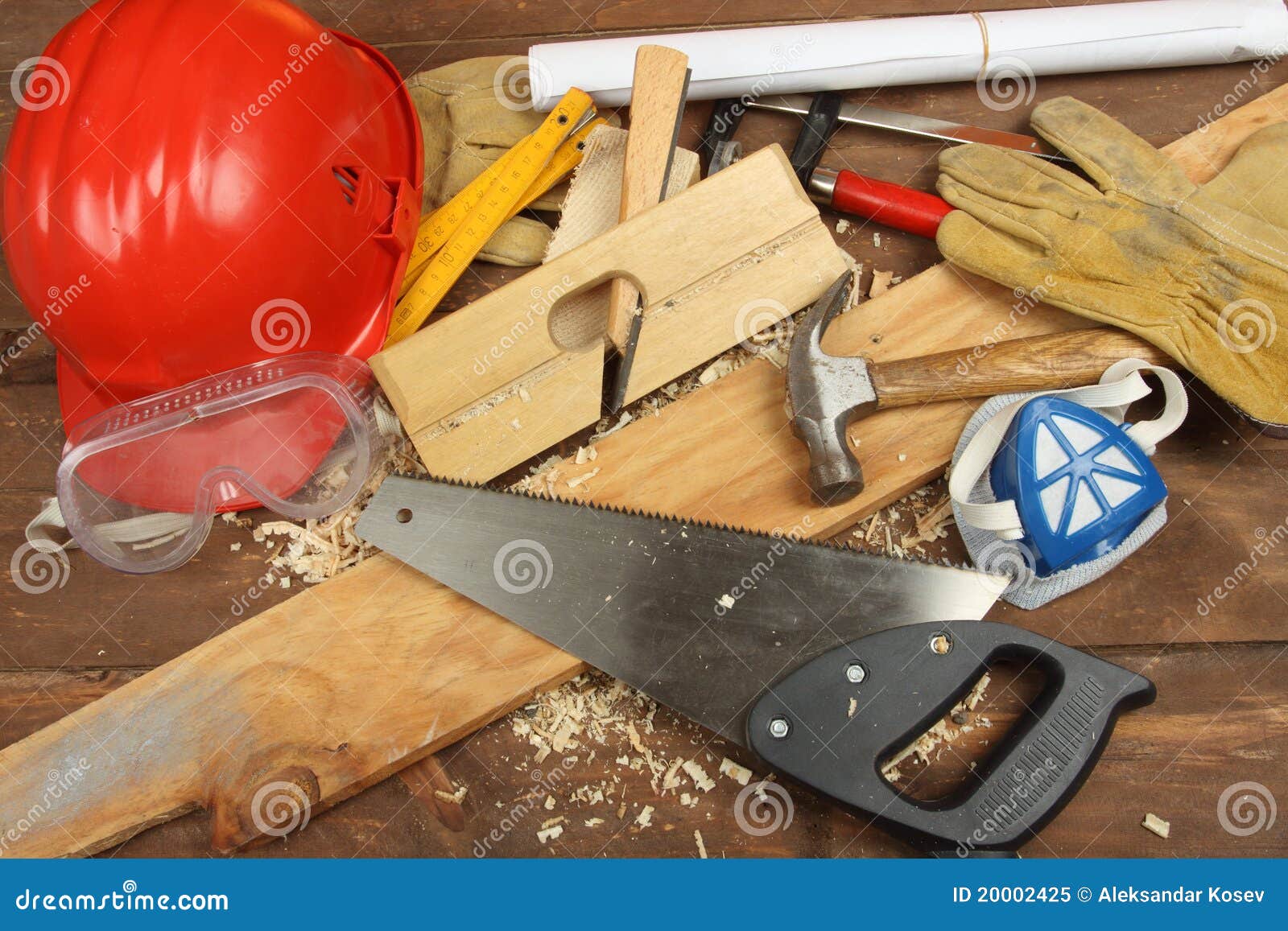 Carpenter s tools stock image. Image of equipment, measure - 20002425