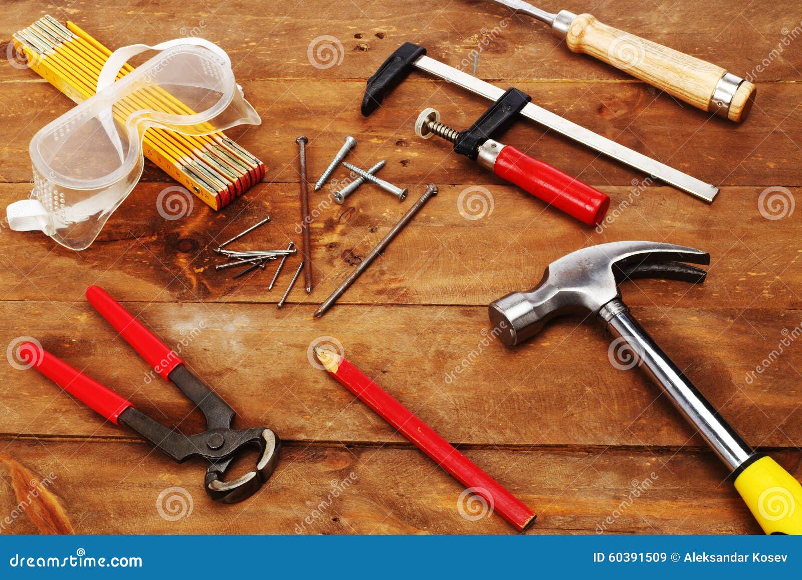 Carpenter s tools stock image. Image of carpentry, surface - 60391509
