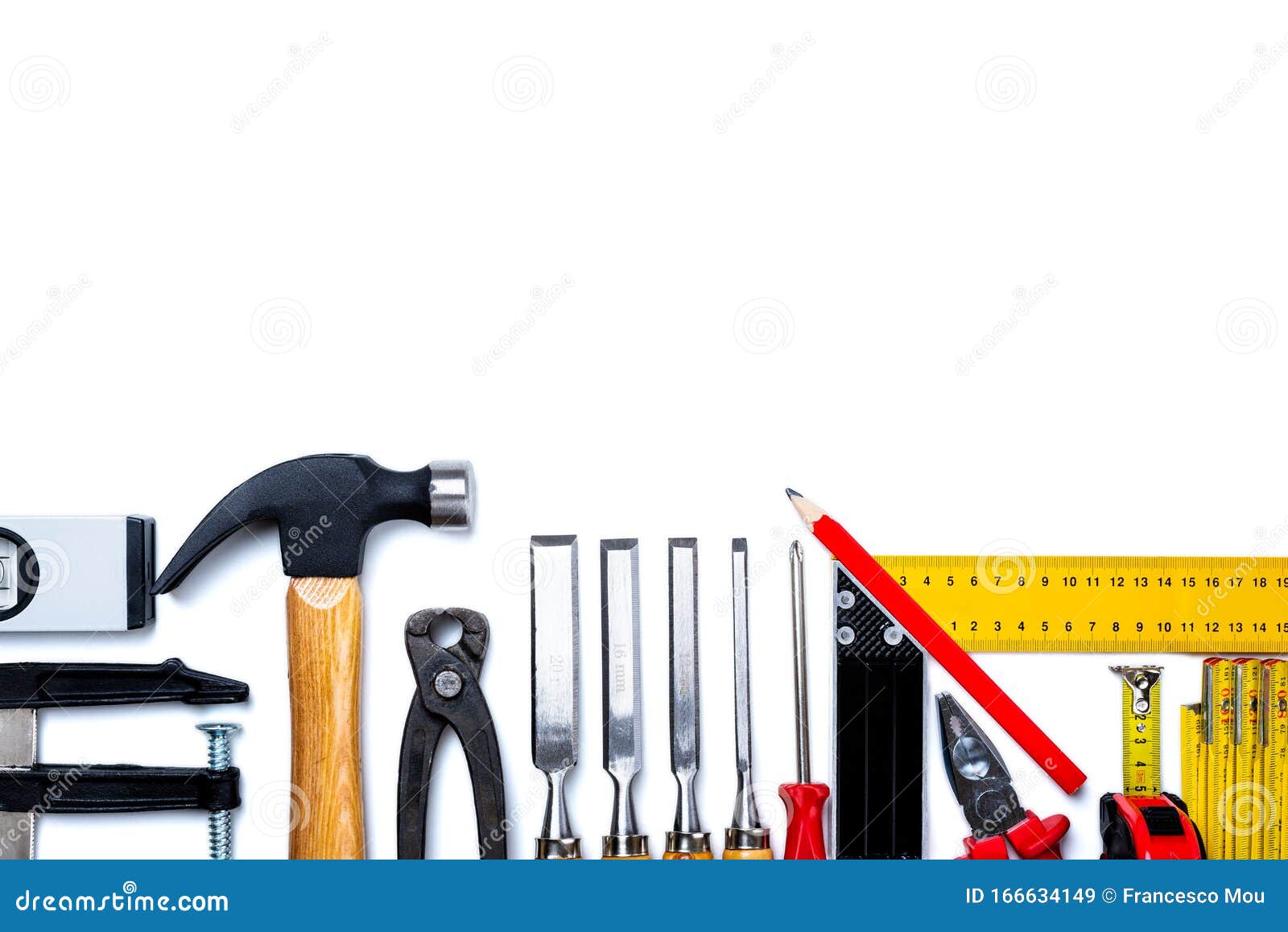 Carpenter`s Work Tools. Carpentry Stock Image - Image of craftsman ...
