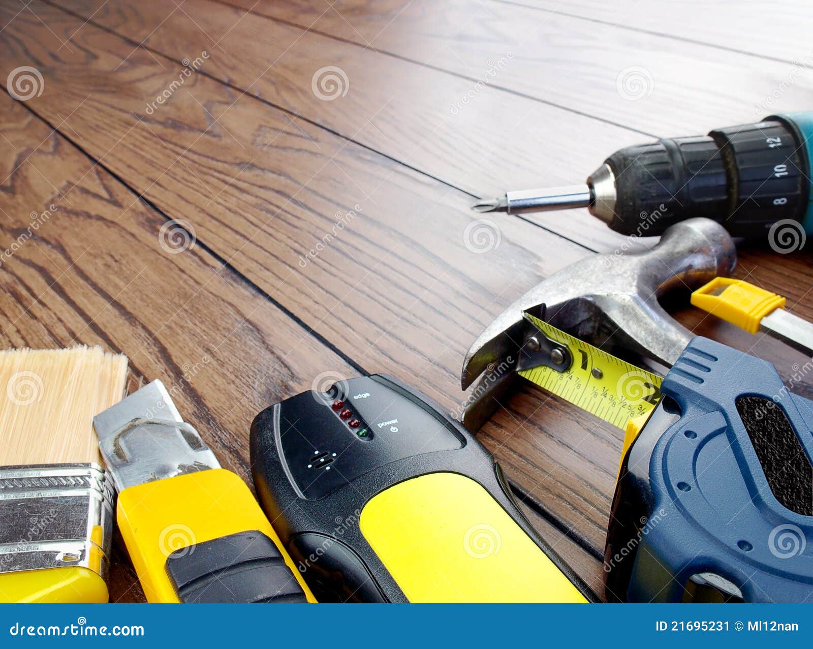 Carpenter tools stock image. Image of instrument, home - 21695231