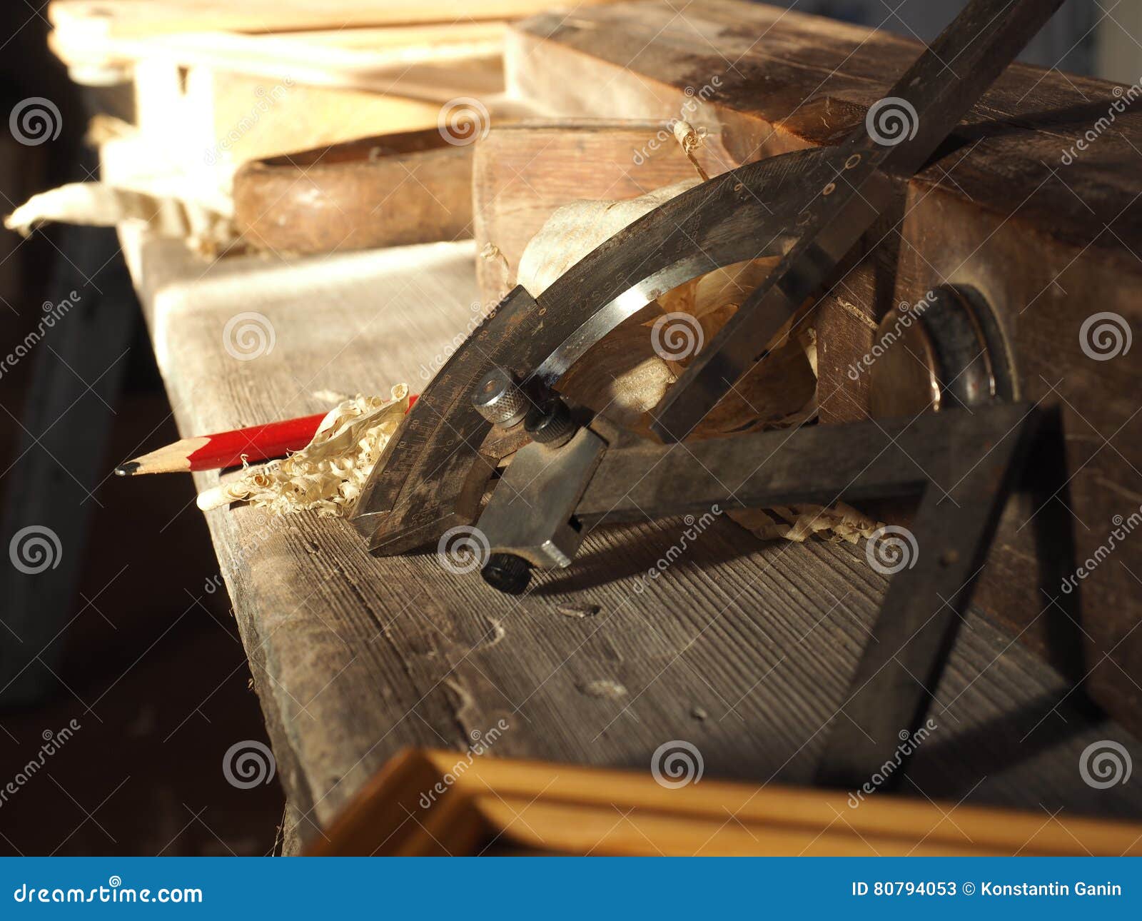 The carpenter tools stock image. Image of wholesalers - 80794053