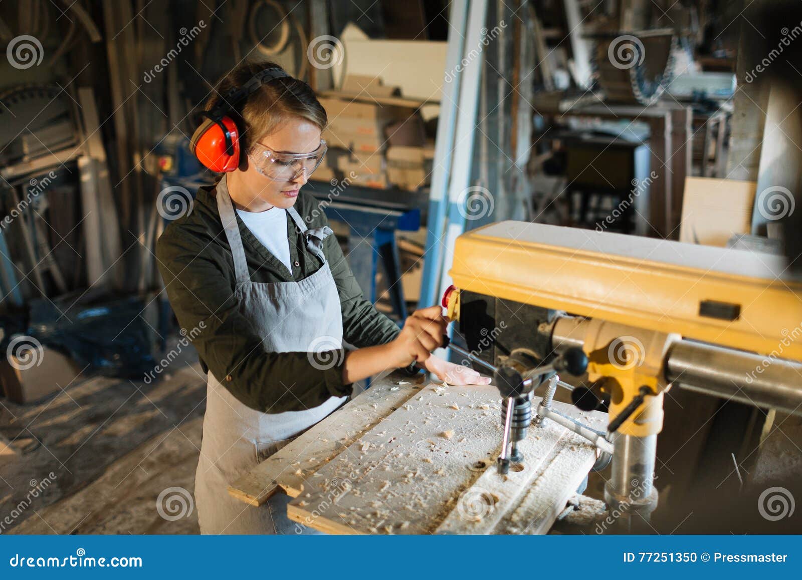 Carpenter woodworking stock photo. Image of technician - 77251350