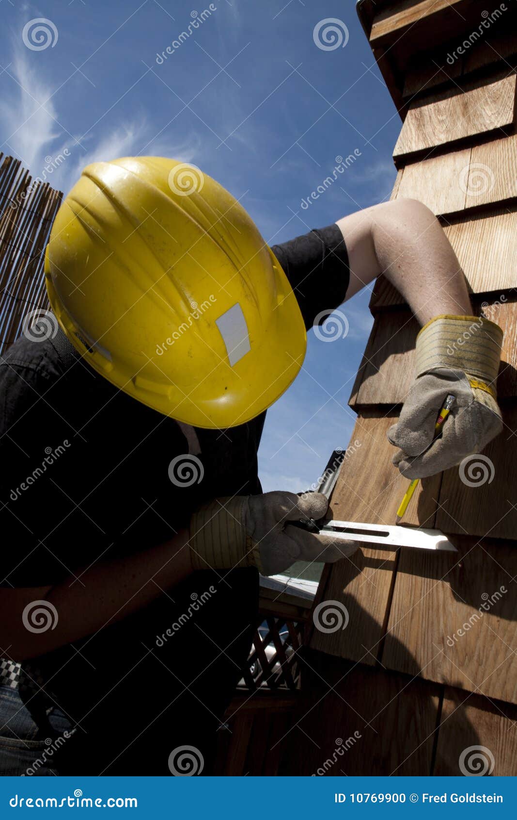 Carpenter at work stock photo. Image of work, handyman - 10769900