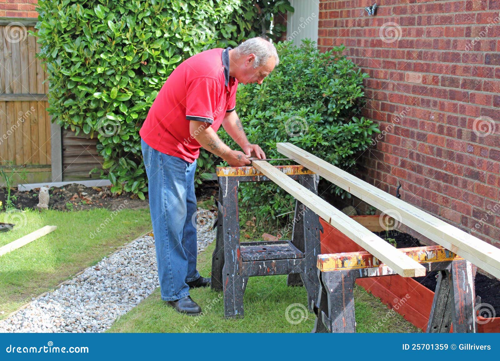 Carpenter at Work stock image. Image of businesses, industry - 25701359