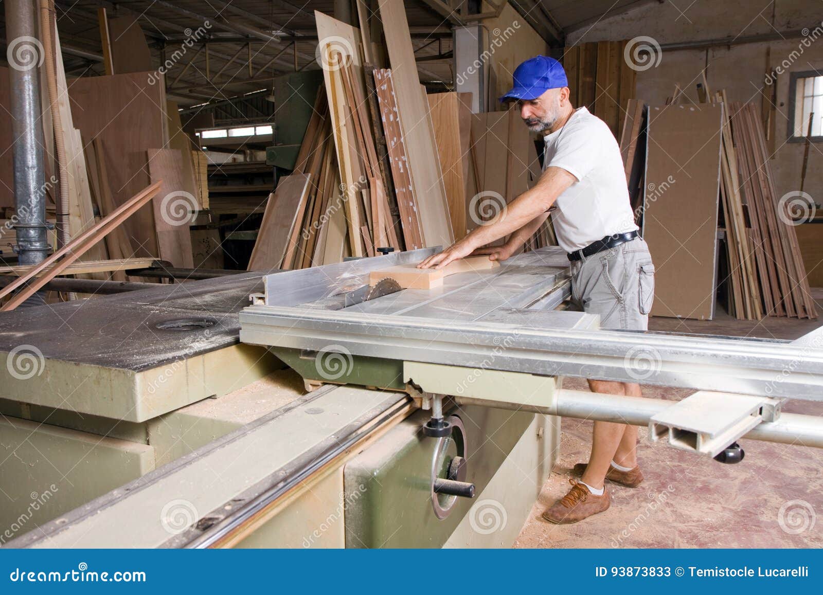 Carpenter at work stock image. Image of woodworking, joiners - 93873833