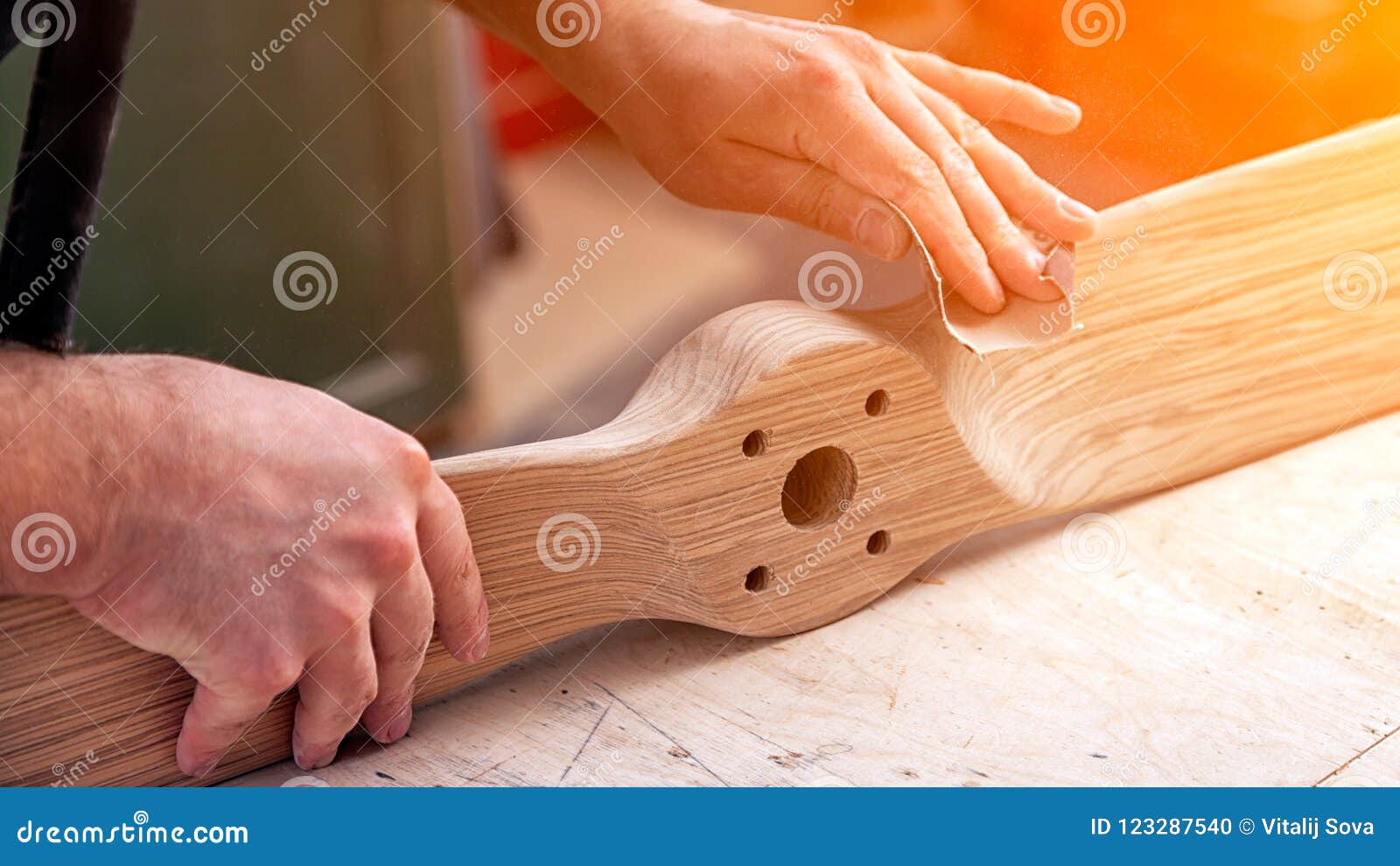 Carpenter work with wooden stock photo. Image of furniture - 123287540