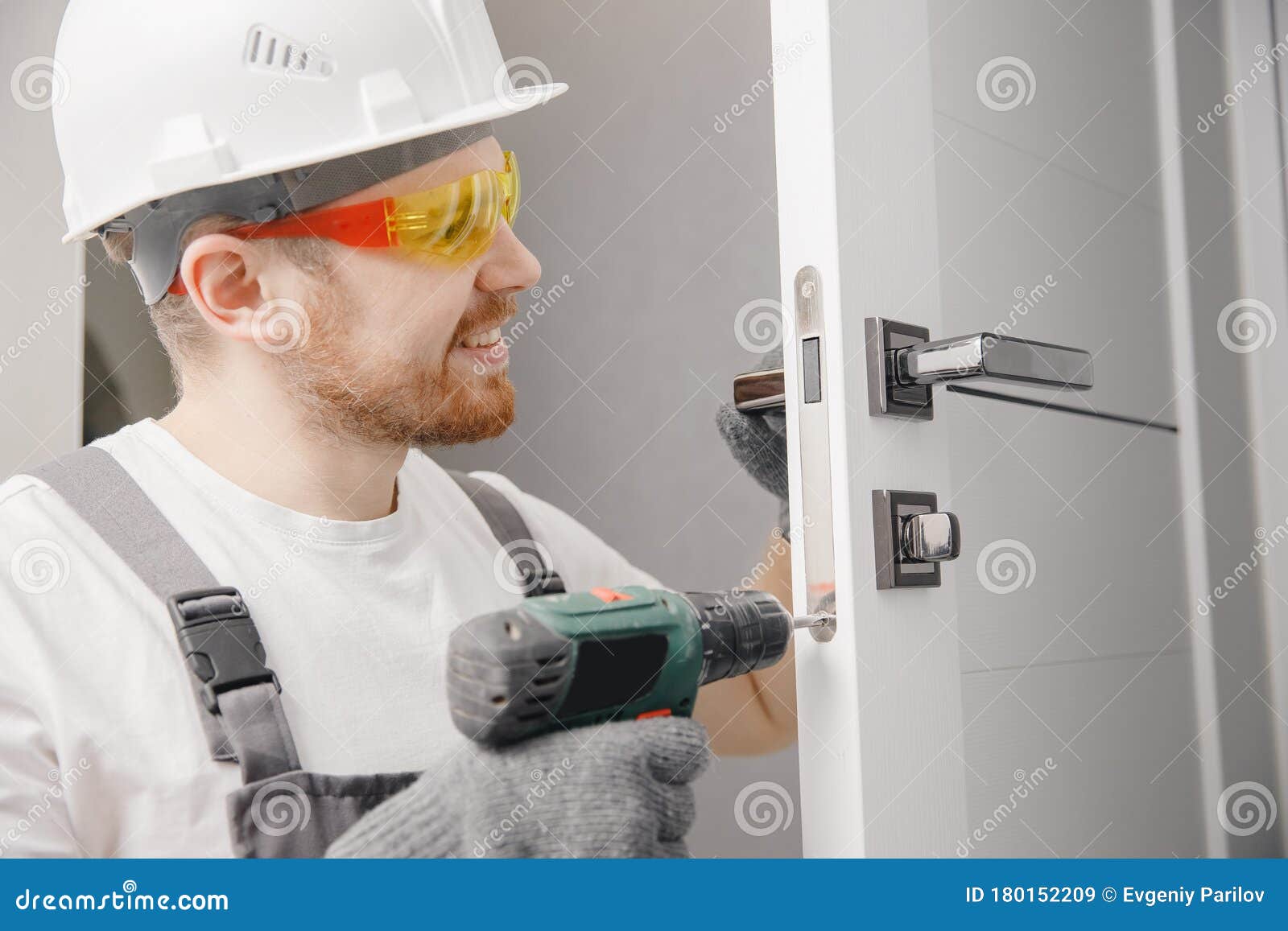 Worker Installation Building Construction Formwork Royalty-Free Stock ...