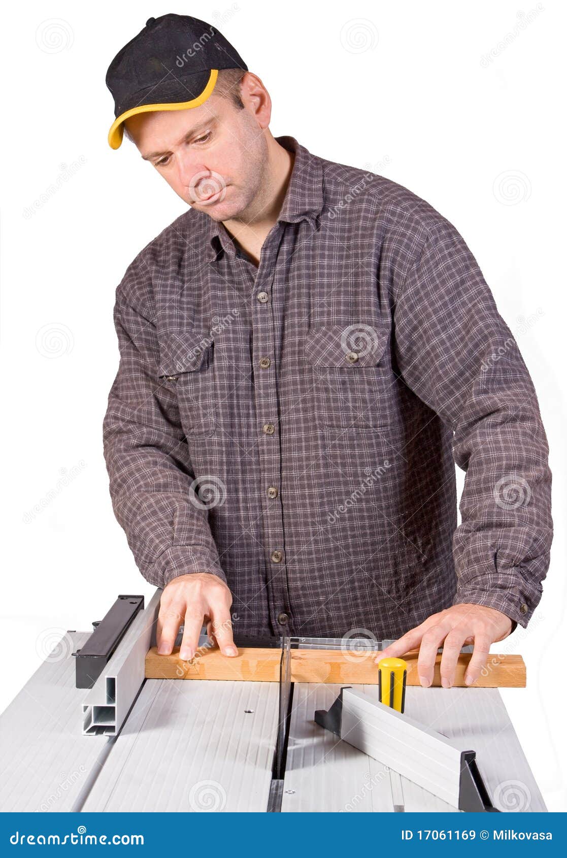 Carpenter working stock image. Image of circular, carpentry - 17061169