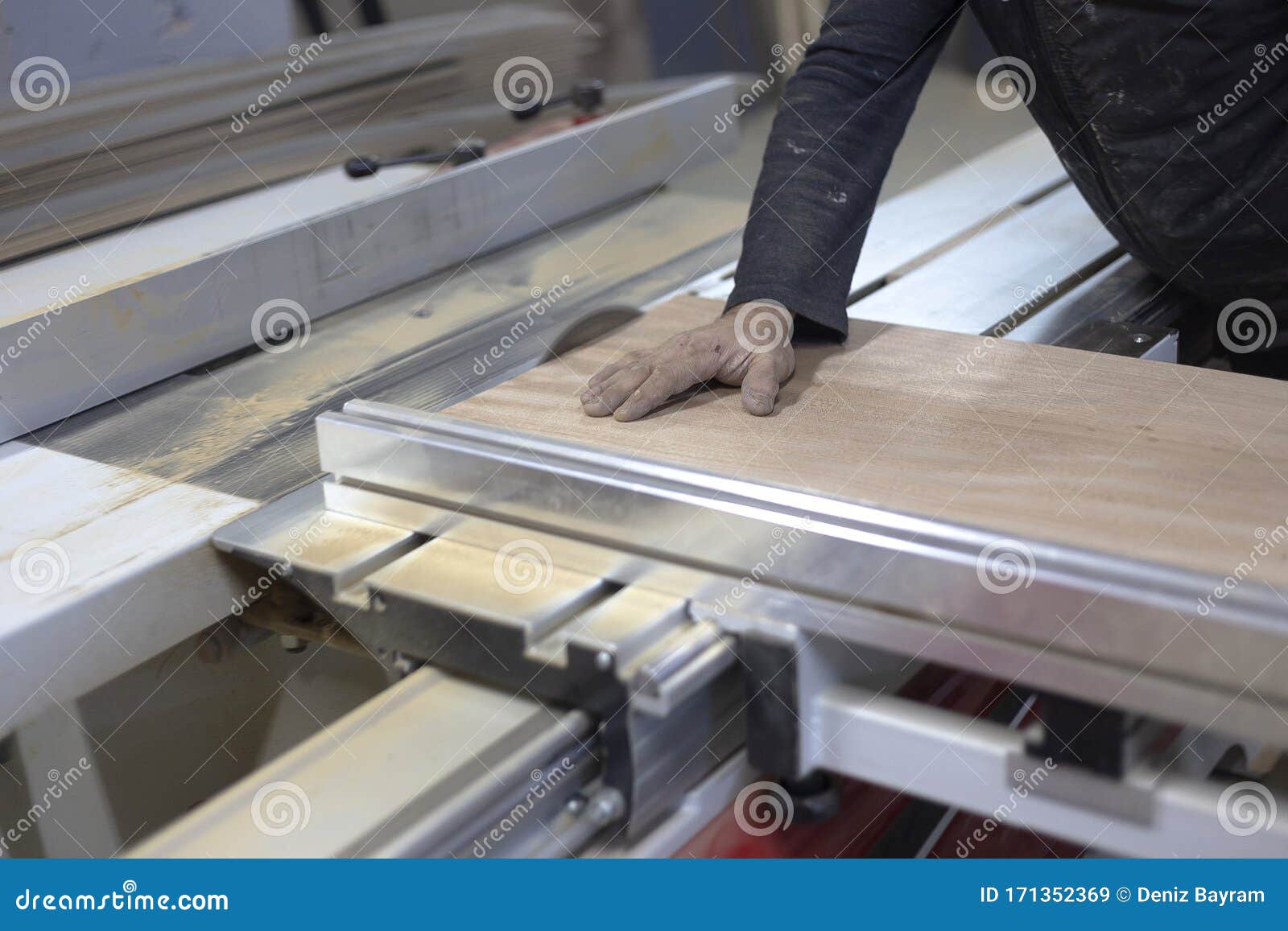 Carpenter Works with Work Machine Stock Image - Image of carpenter ...