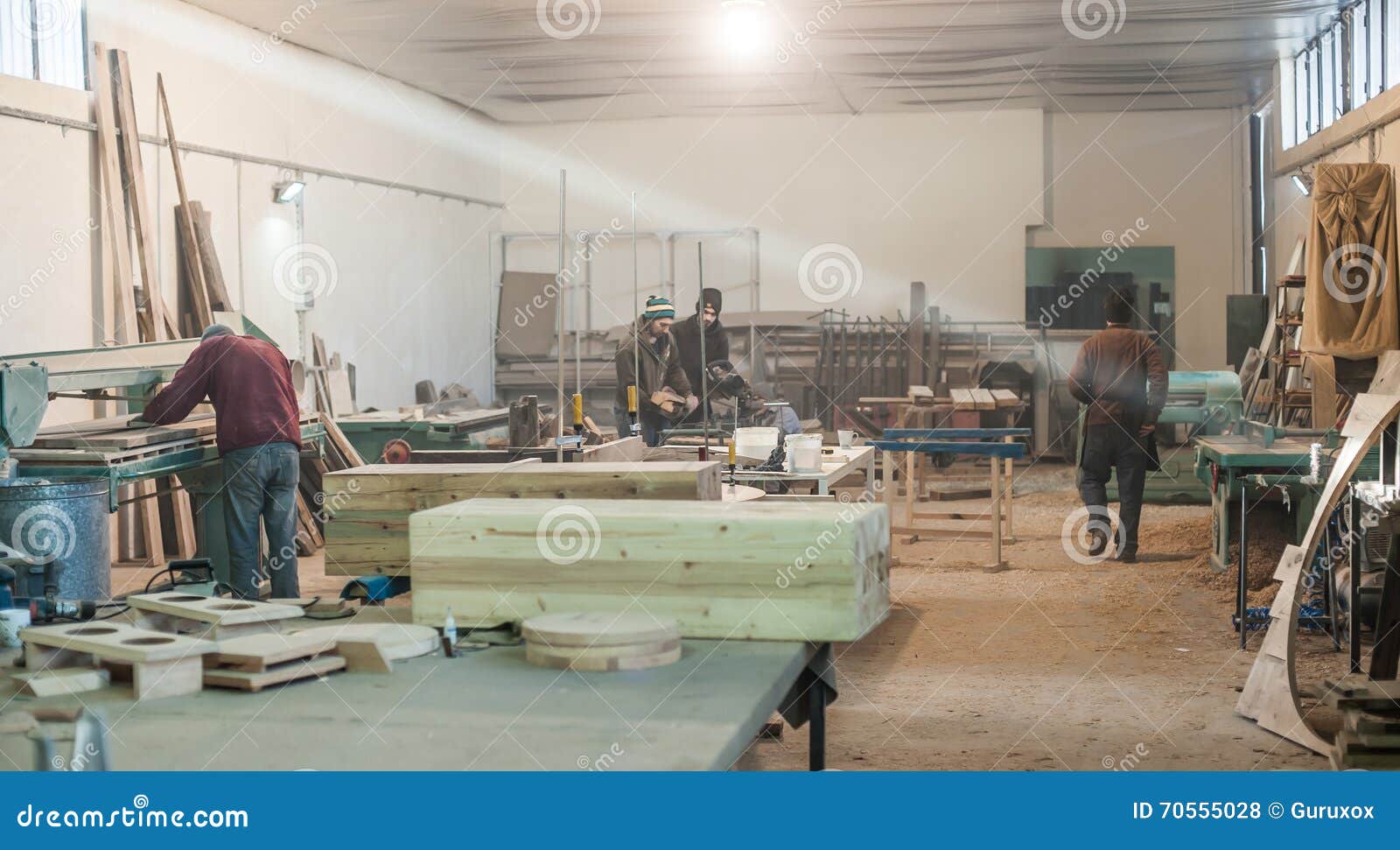 Carpenters doing woodwork stock photo. Image of joinery - 70555028