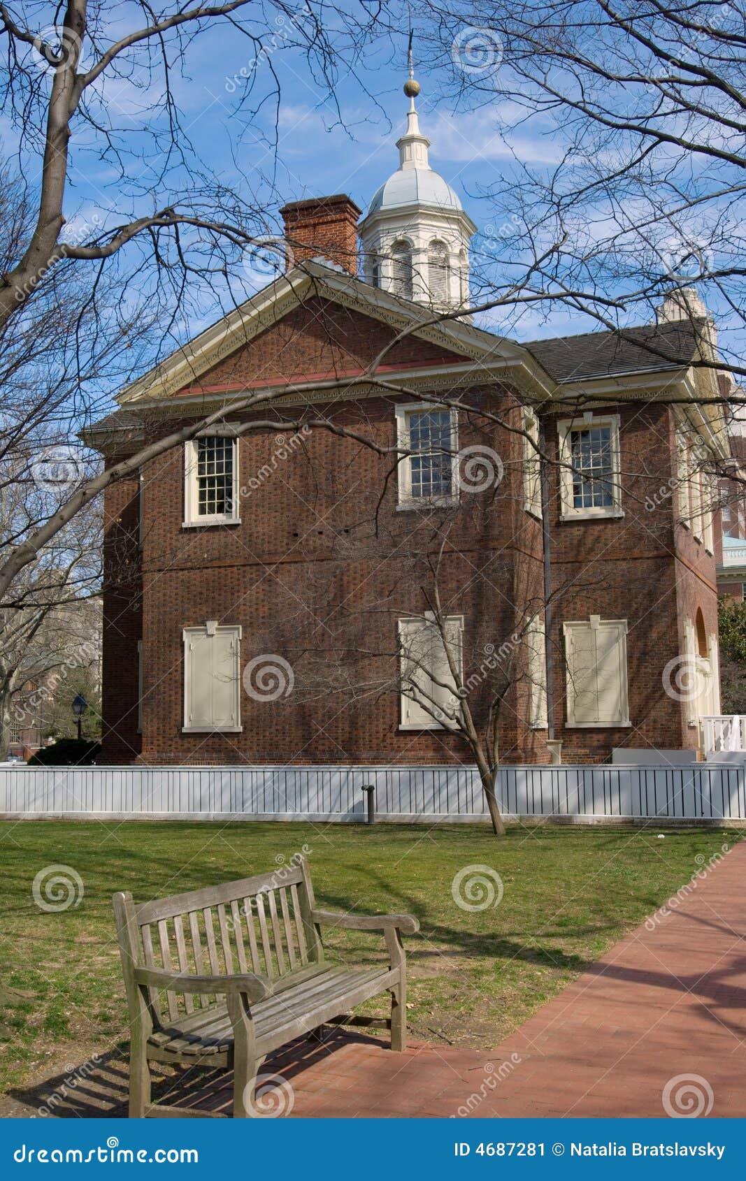 Carpenters Hall stock image. Image of place, revolution - 4687281